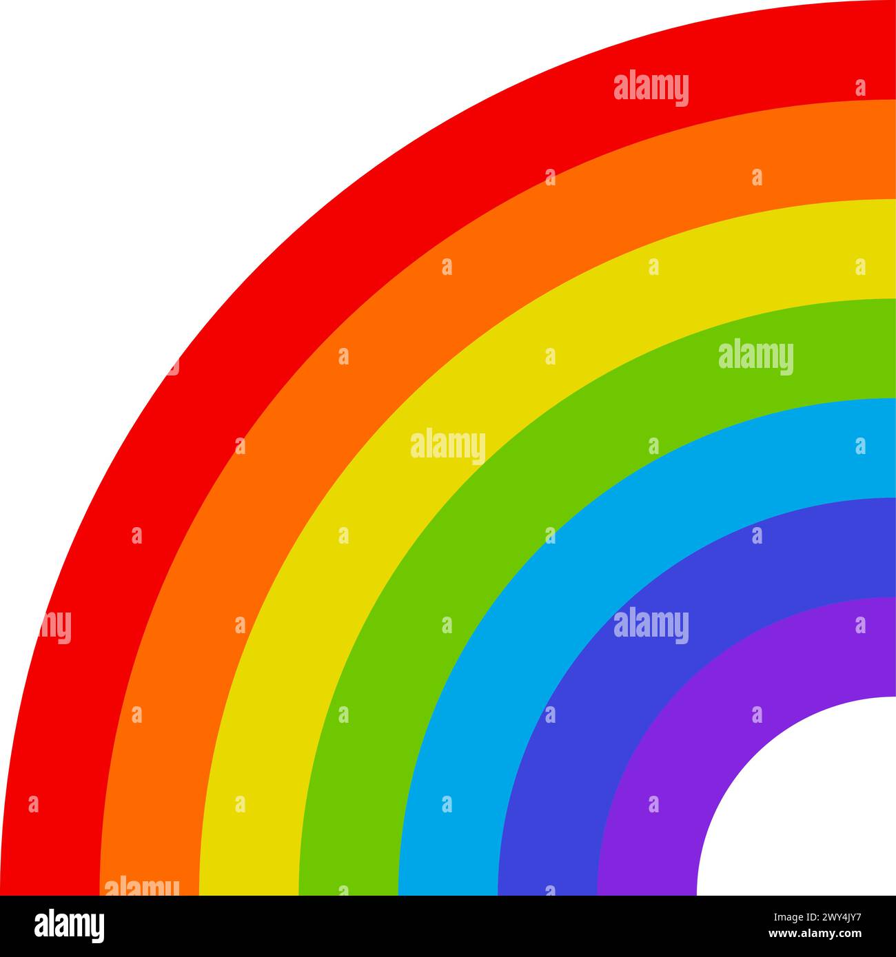 Rainbow logo vector collection hi-res stock photography and images - Alamy