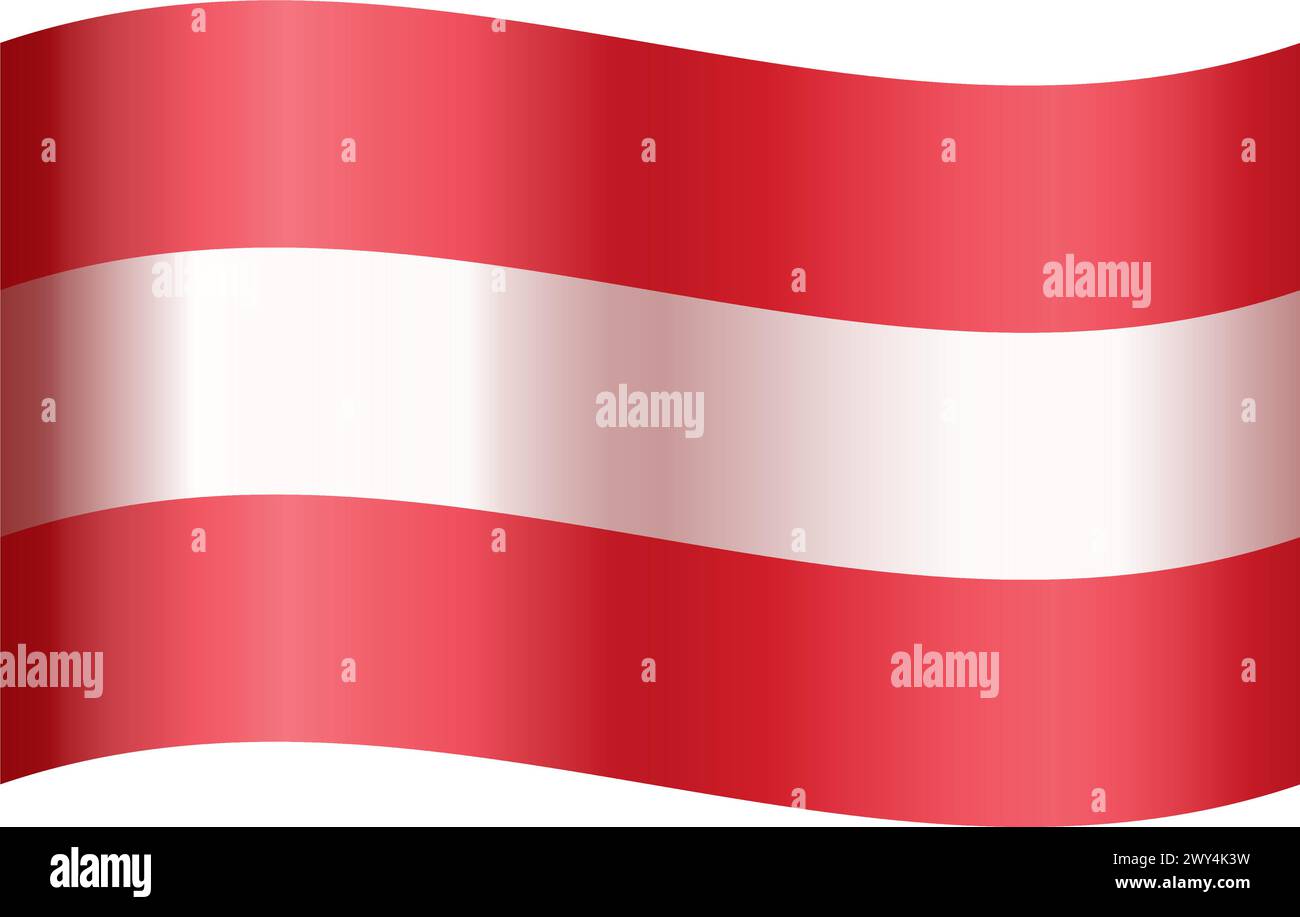 Austria flag vector design Stock Vector Images - Alamy