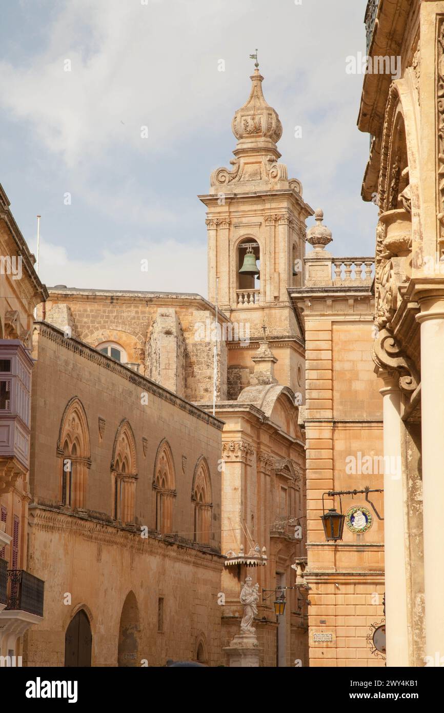 Fortified city of Malta, Medieval architecture also know as the silent ...