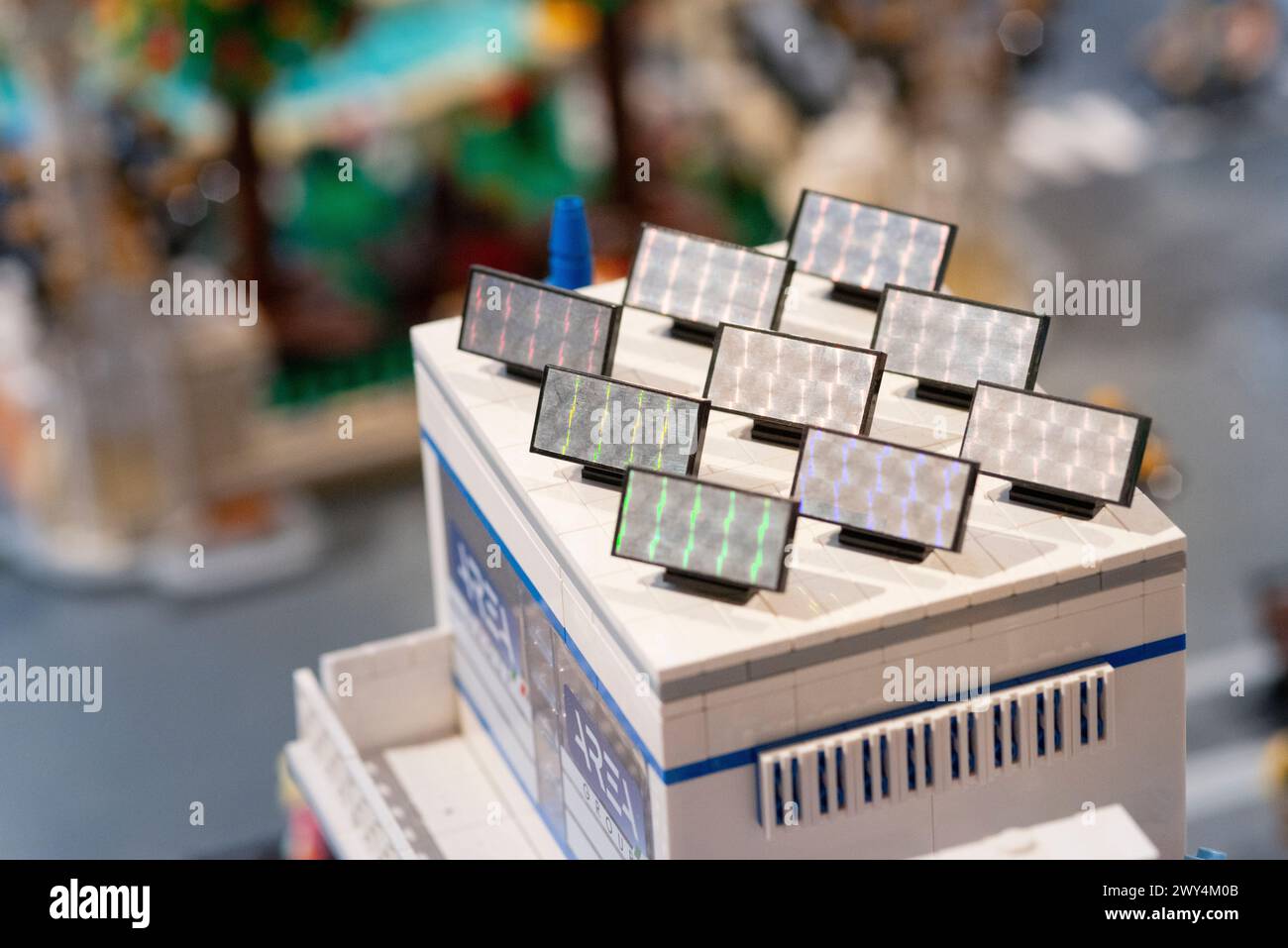 Lego Photovoltaic Panel Stock Photo - Alamy