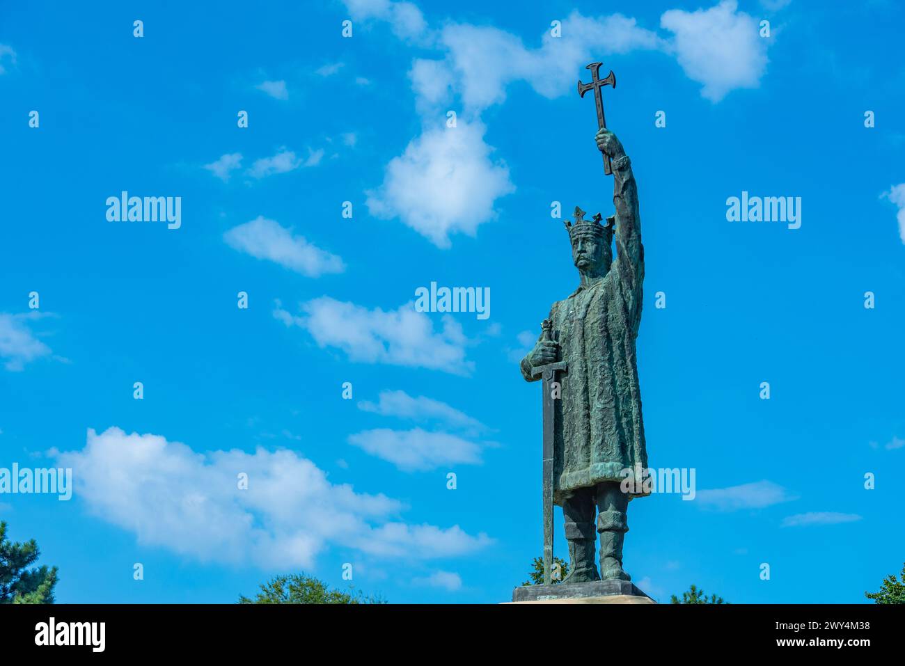 Stephen the Great Monument in Moldovan capital Chisinau Stock Photo - Alamy