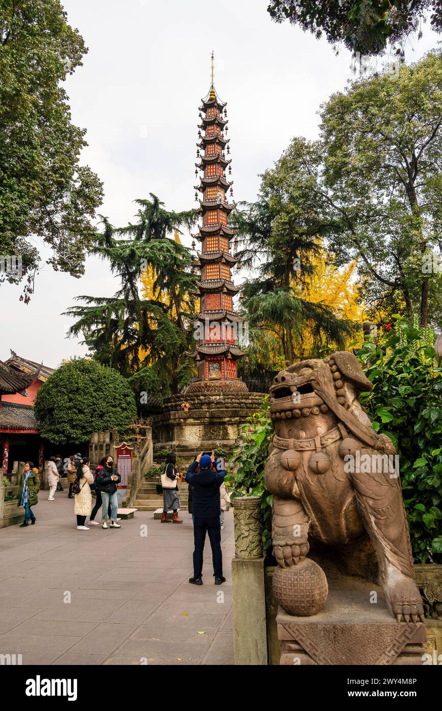 Wenshu Monastery, Chengdu Stock Photo - Alamy