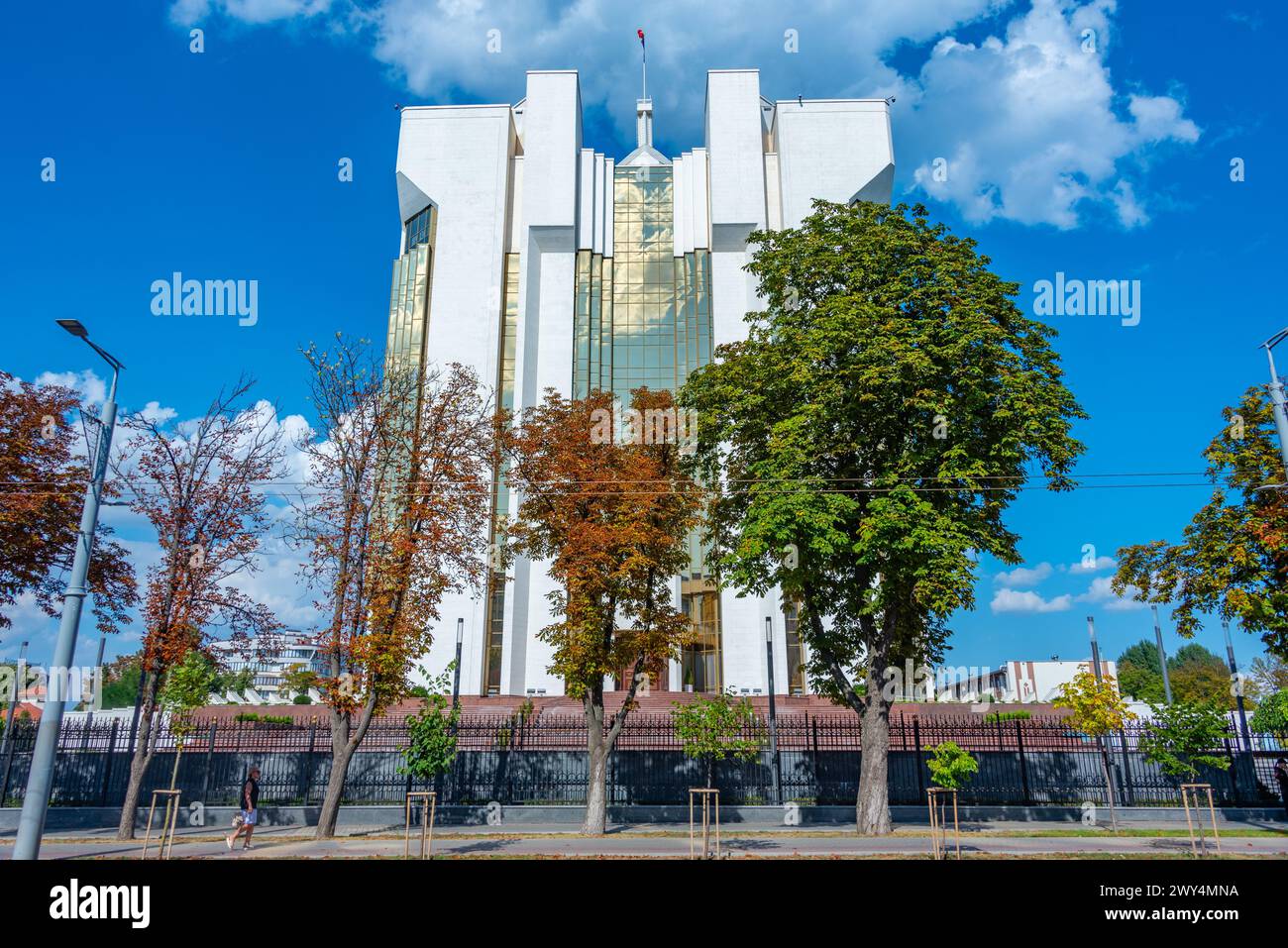 Presidential Palace in Moldovan capital in Chisinau Stock Photo - Alamy