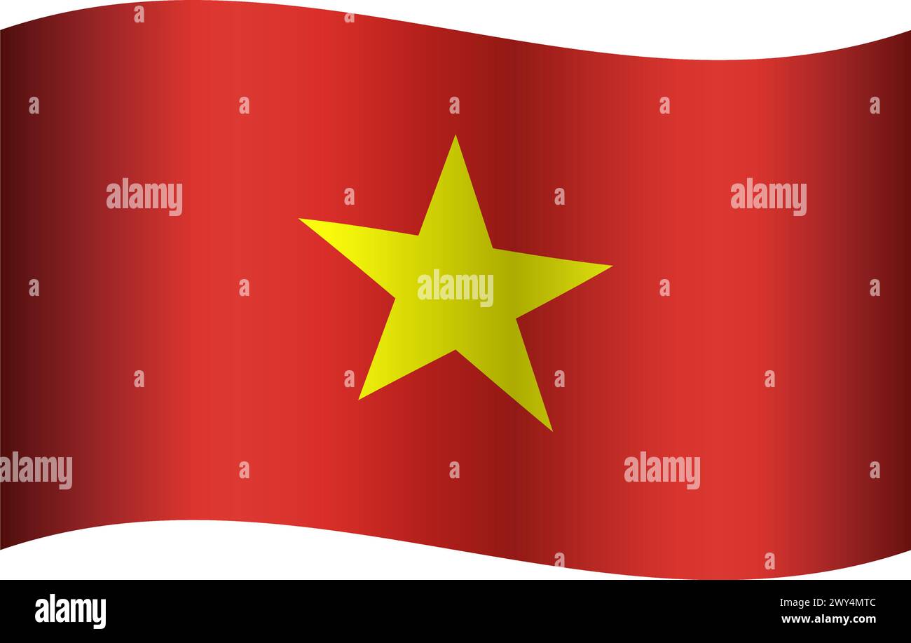 Vietnam flag design for social media hi-res stock photography and ...