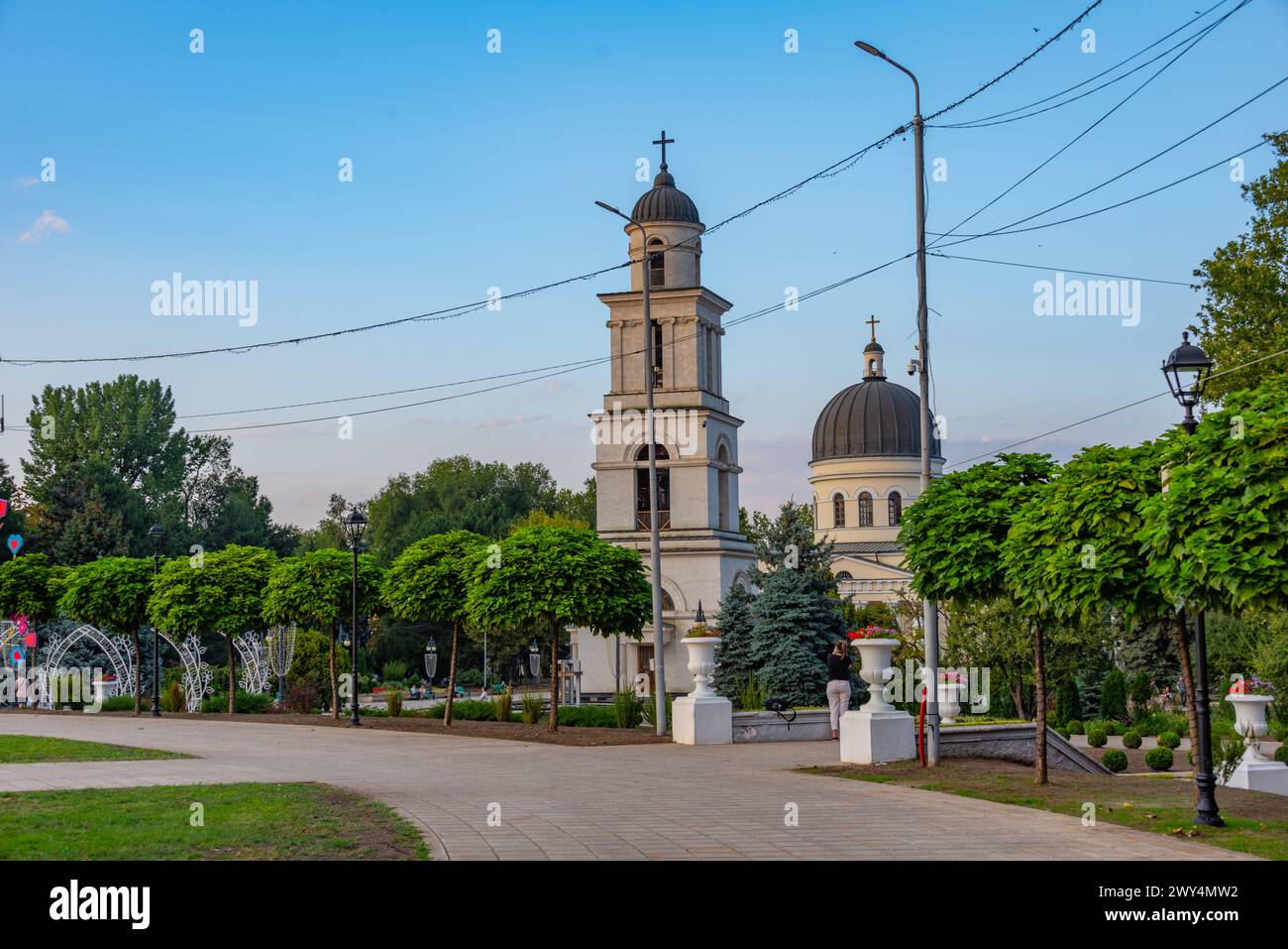 Metropolitan Cathedral of Christ's Nativity in Chisinau, Moldova Stock ...