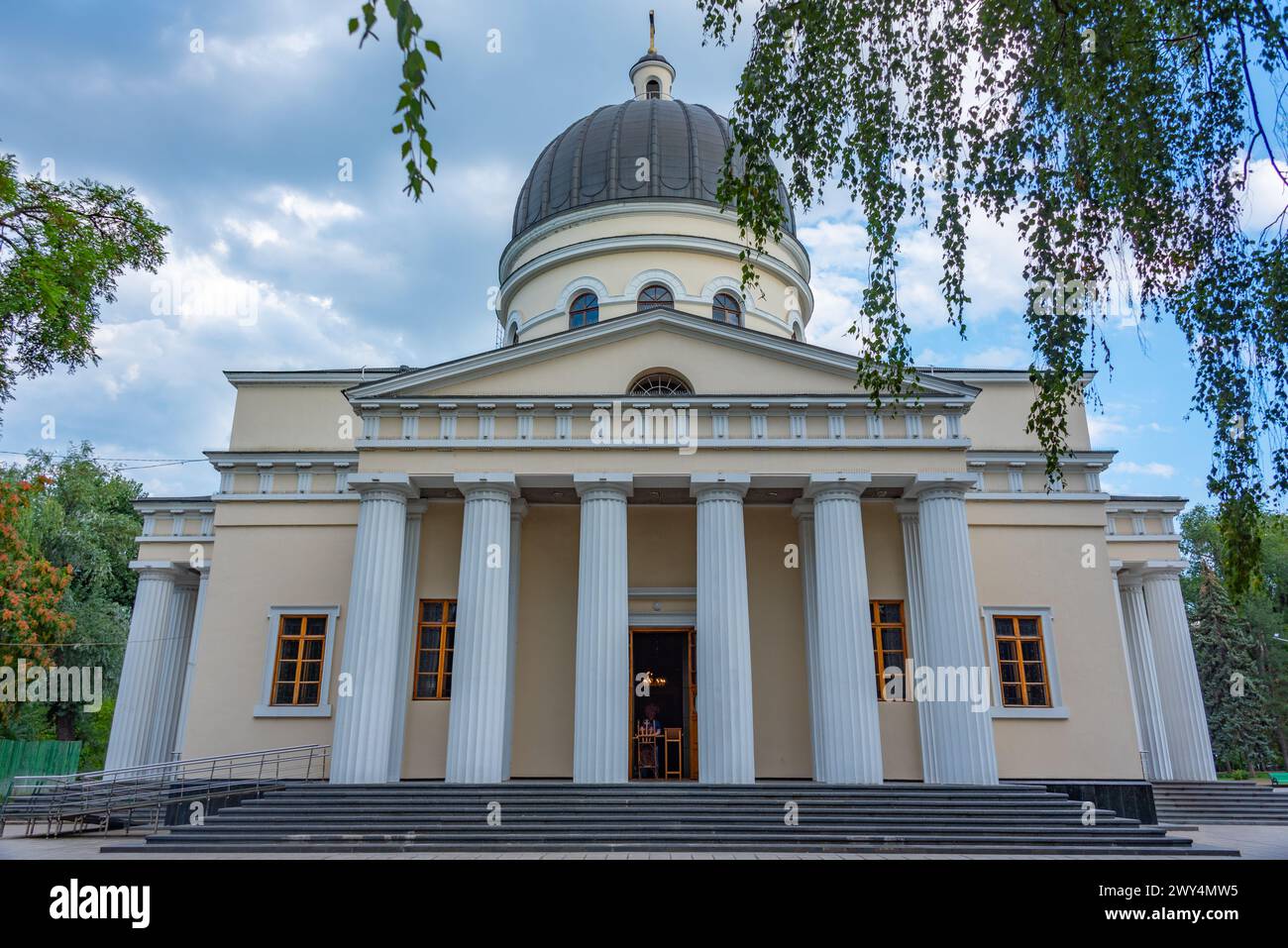 Metropolitan Cathedral of Christ's Nativity in Chisinau, Moldova Stock ...
