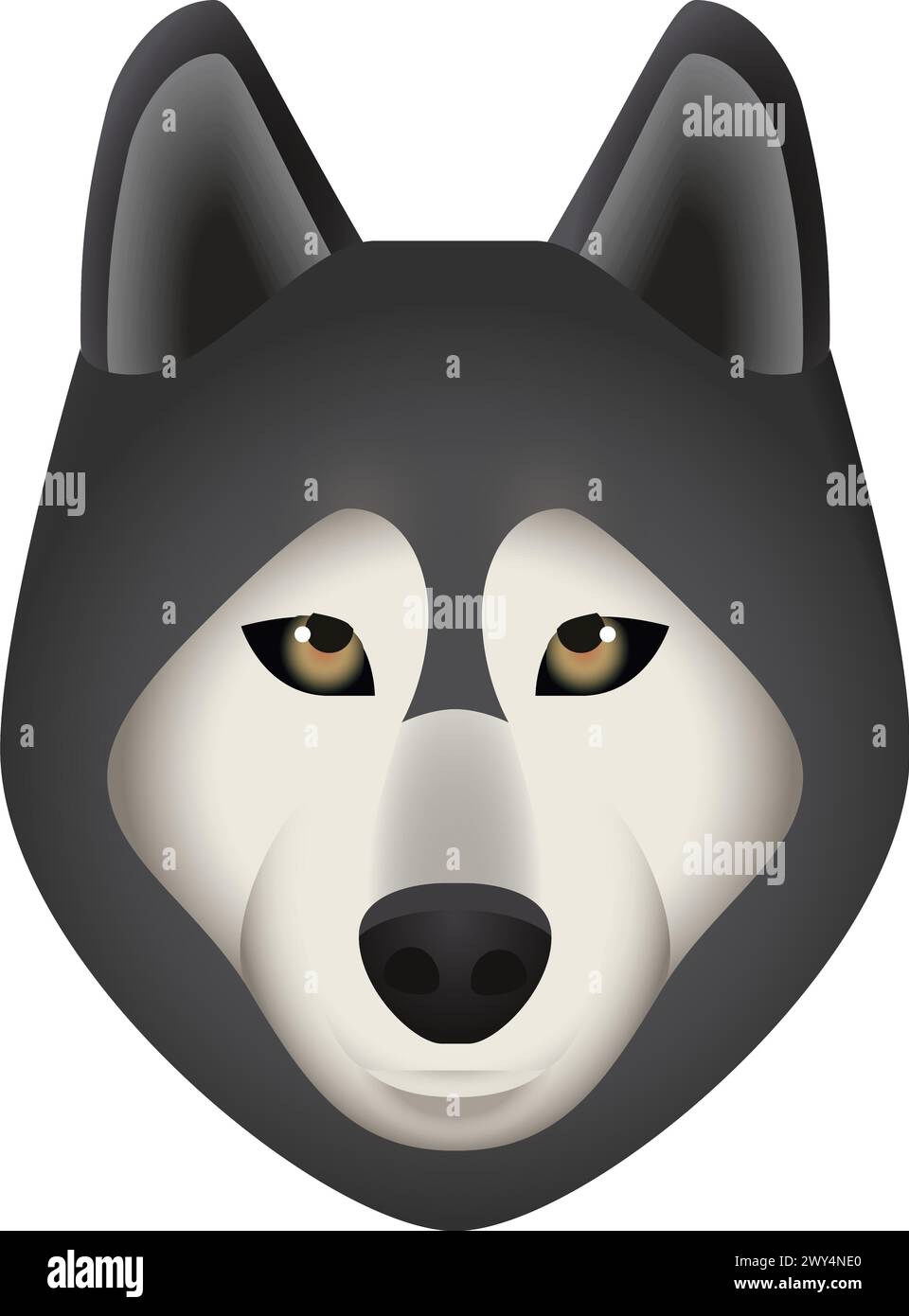 Wolf 3d Stock Vector Images - Alamy