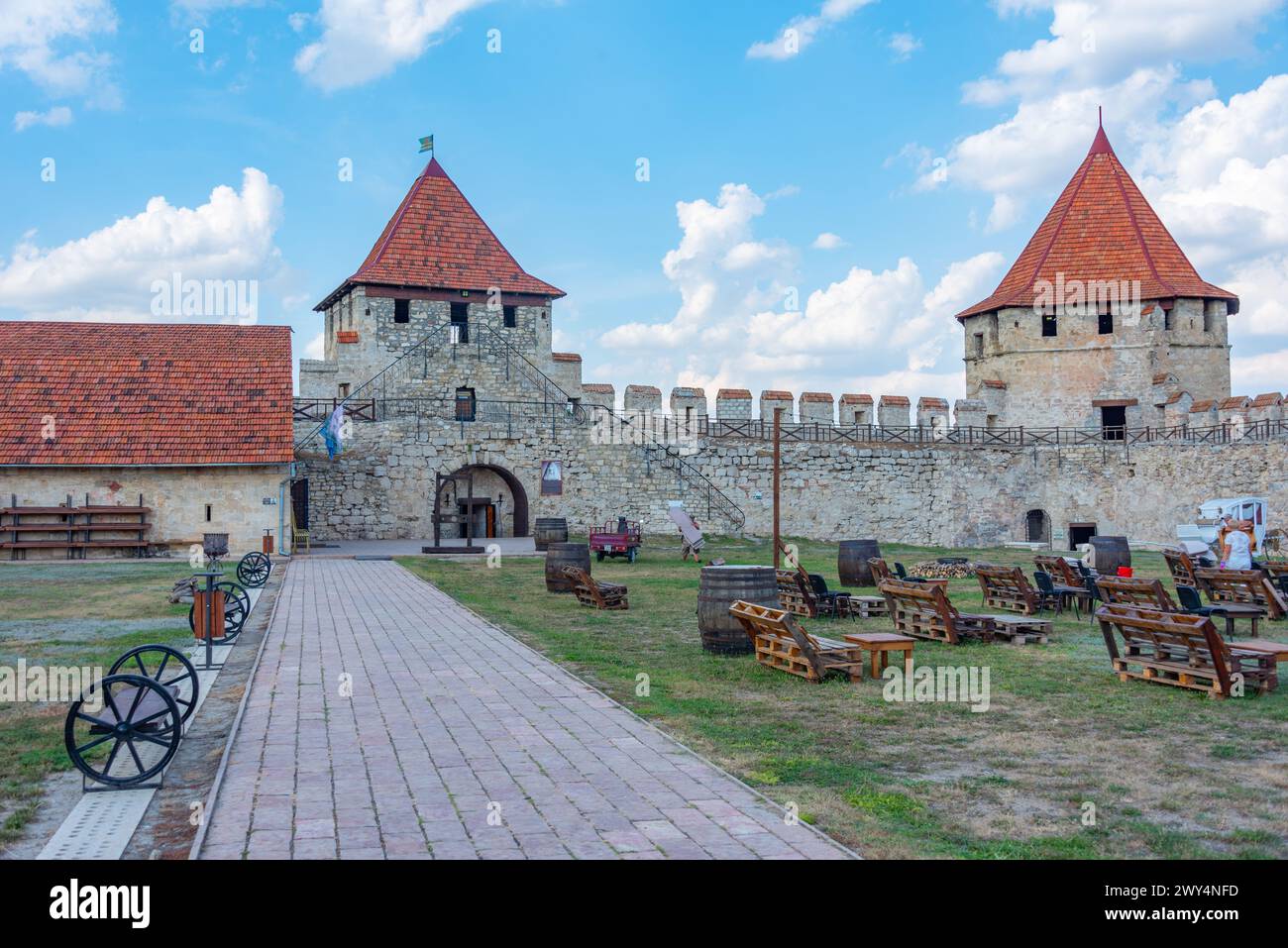 Tighina Fortress in Moldovan town Bender Stock Photo - Alamy