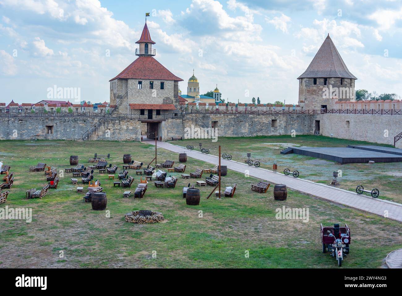 Tighina Fortress in Moldovan town Bender Stock Photo - Alamy