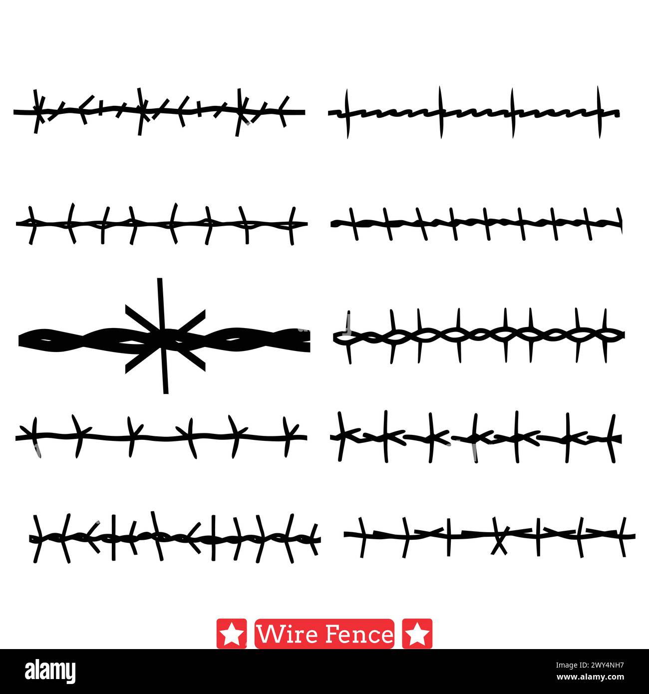Wire silhouettes Stock Vector Images - Alamy