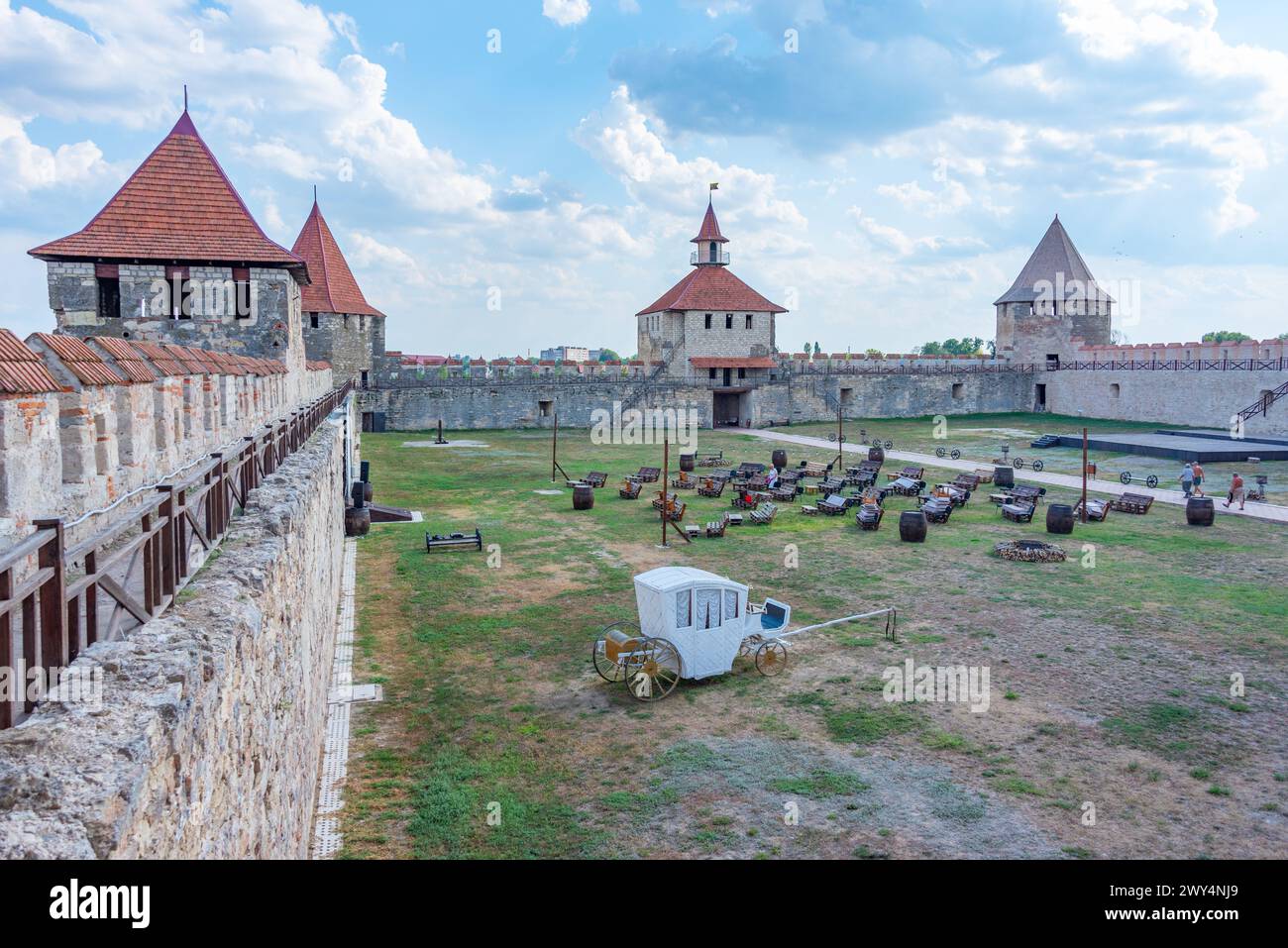Tighina Fortress in Moldovan town Bender Stock Photo - Alamy