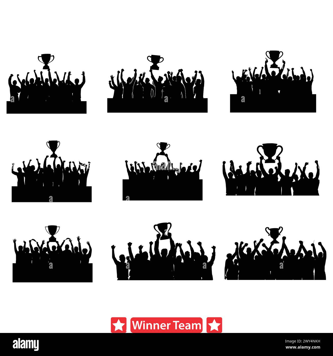 Victorypose hi-res stock photography and images - Alamy