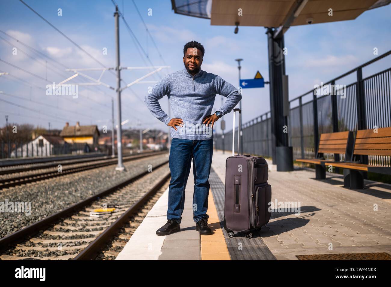 Angry commuter train hi-res stock photography and images - Alamy