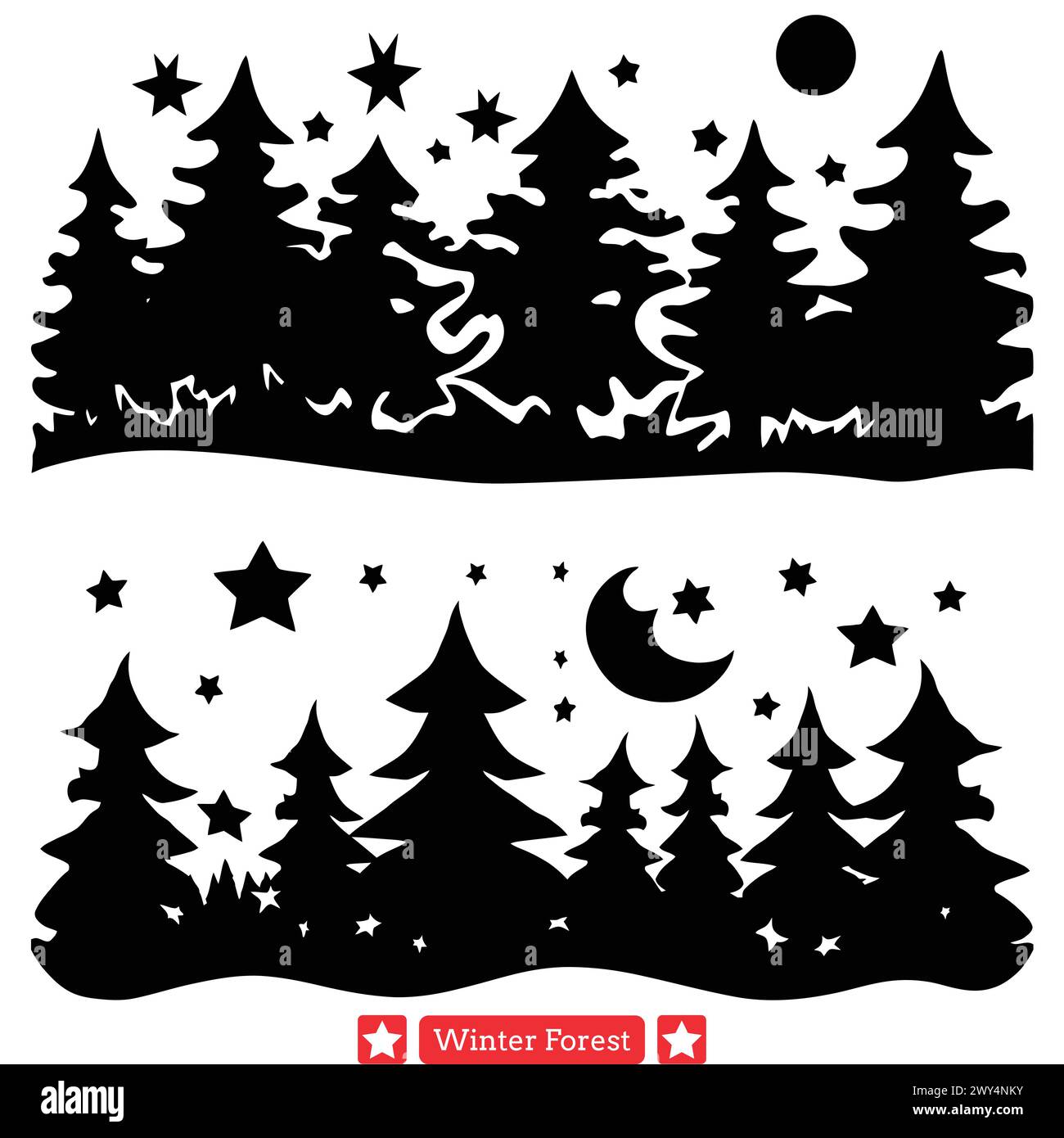 Cold majesty Stock Vector Images - Alamy