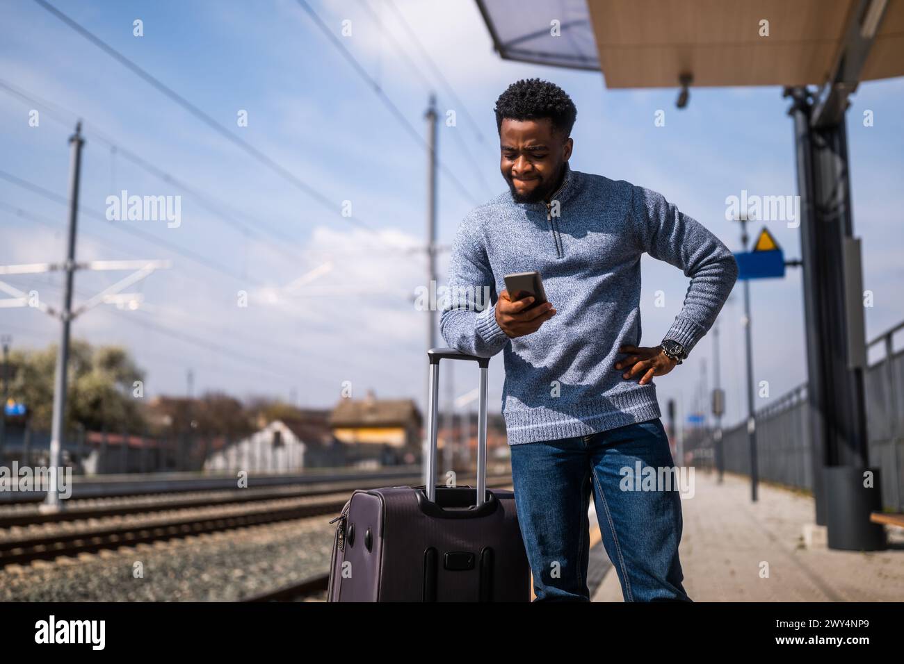 Angry commuter train hi-res stock photography and images - Alamy