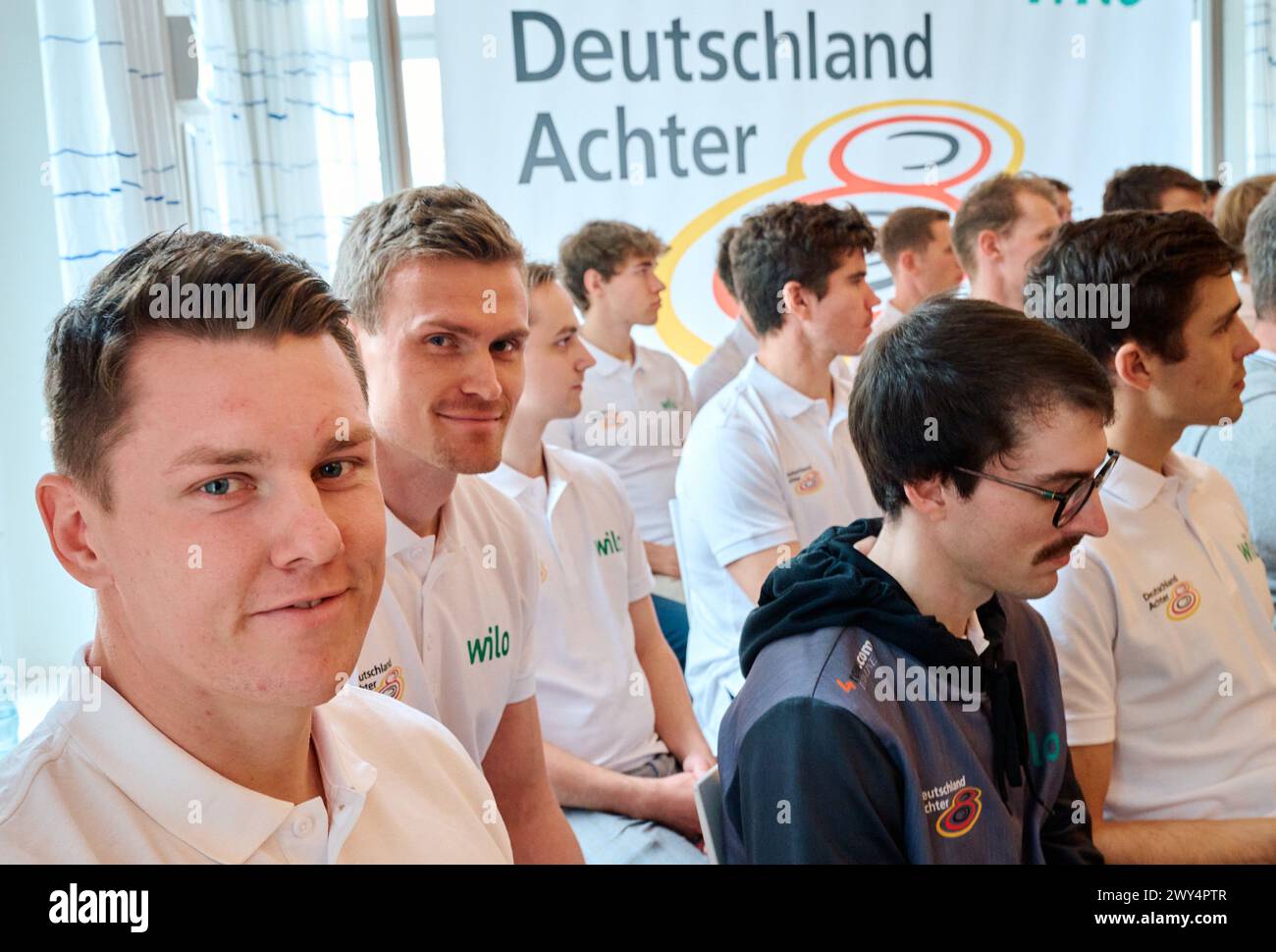 Dortmund, Germany. 04th Apr, 2024. Rowing: Presentation of the German ...