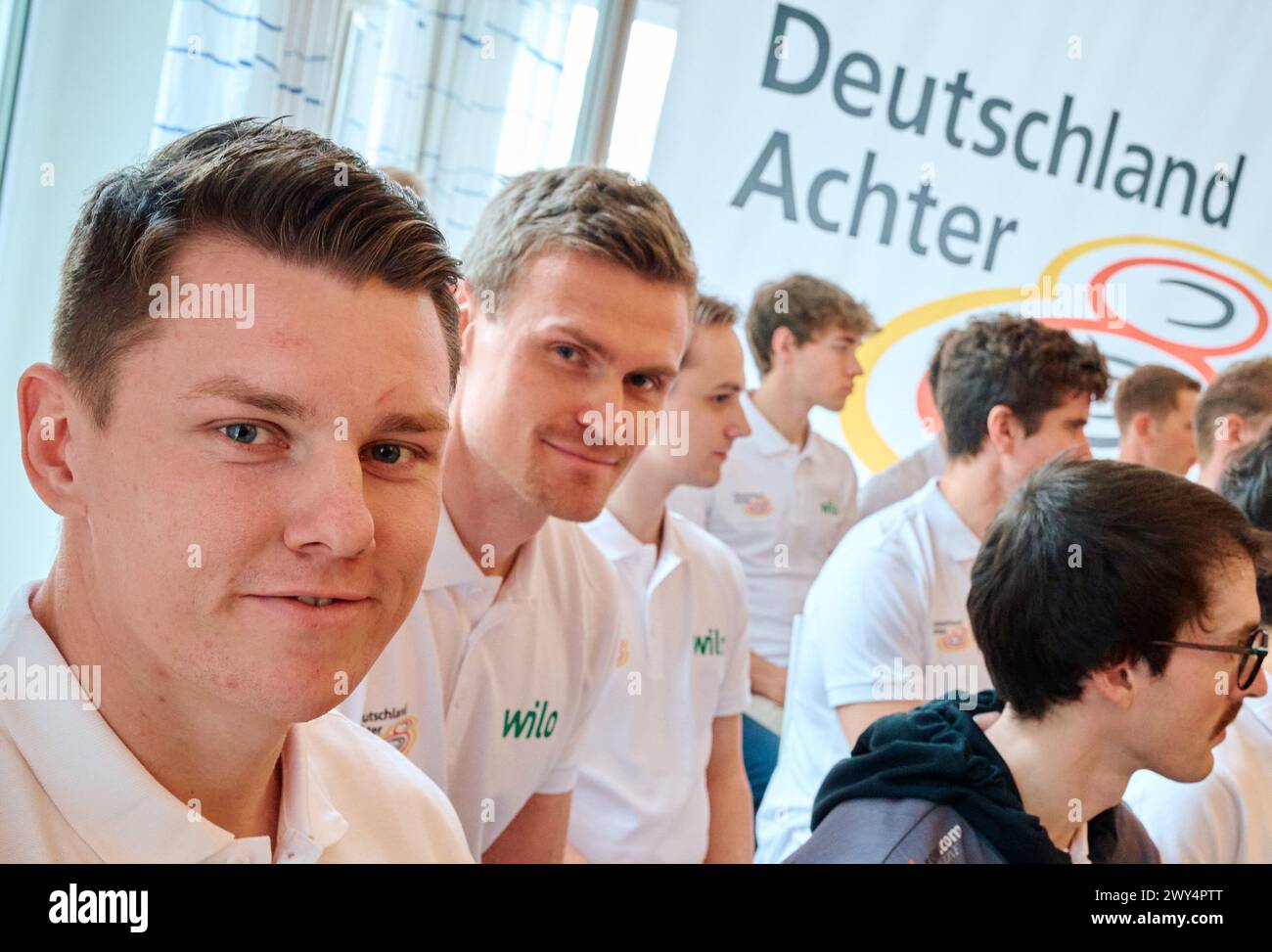 Dortmund, Germany. 04th Apr, 2024. Rowing: Presentation of the German ...