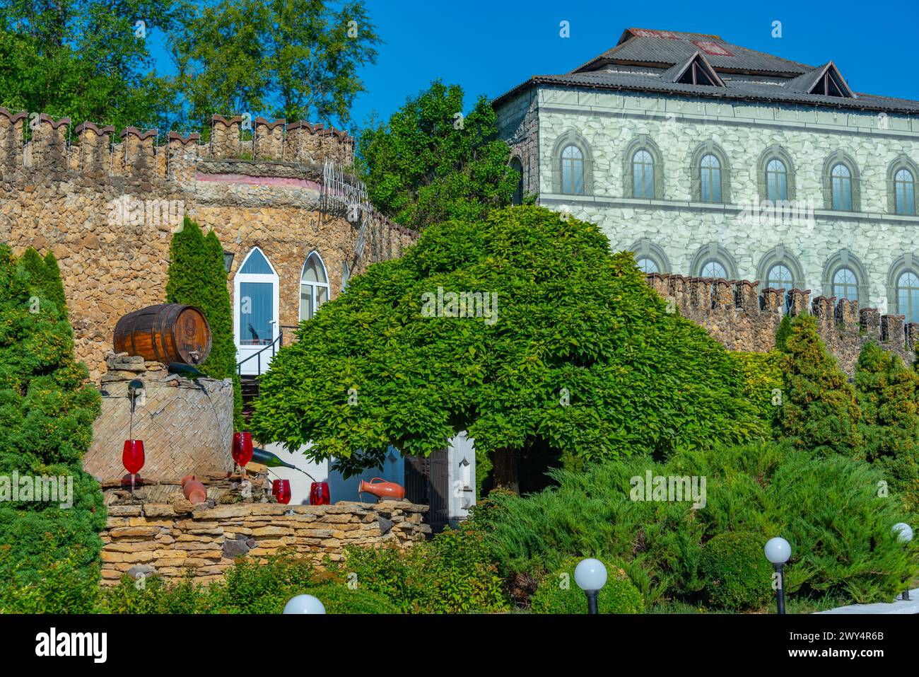 Manuc Bey Mansion at Hincesti in Moldova Stock Photo - Alamy