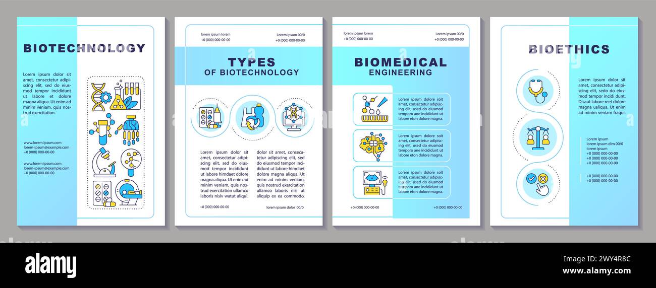 Printable biology poster Stock Vector Images - Alamy