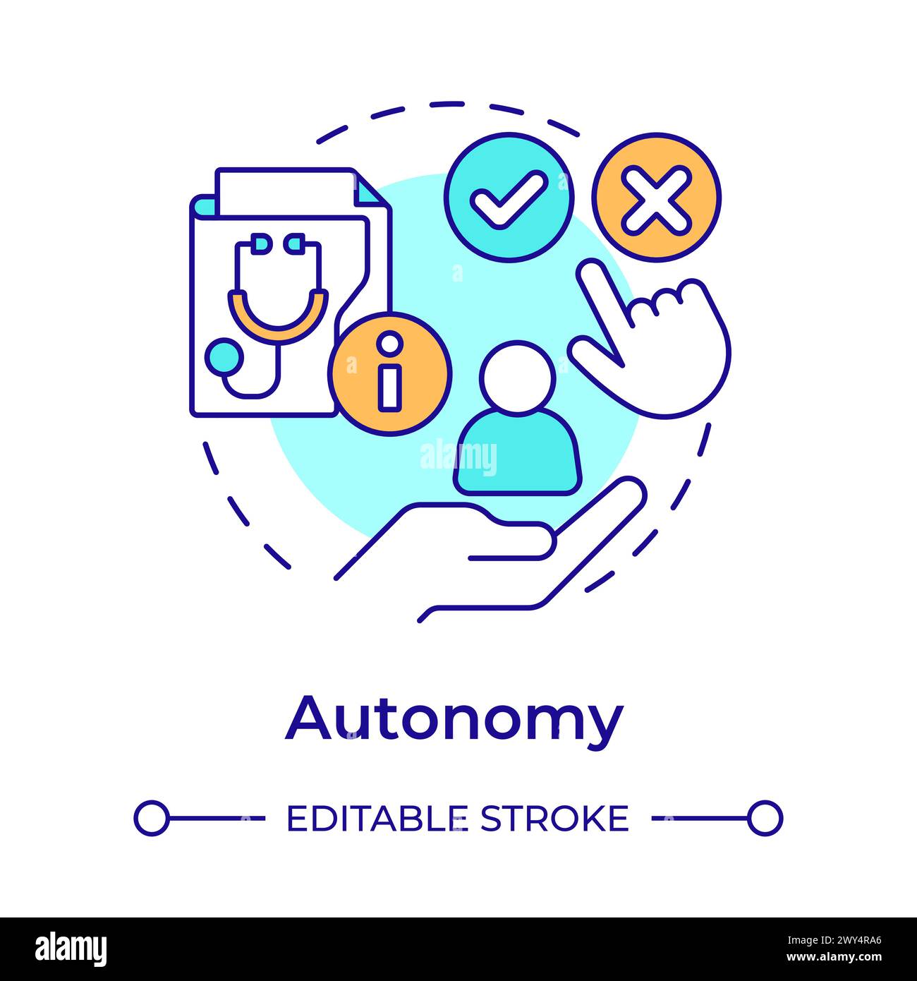 Empowerment and autonomy Stock Vector Images - Alamy