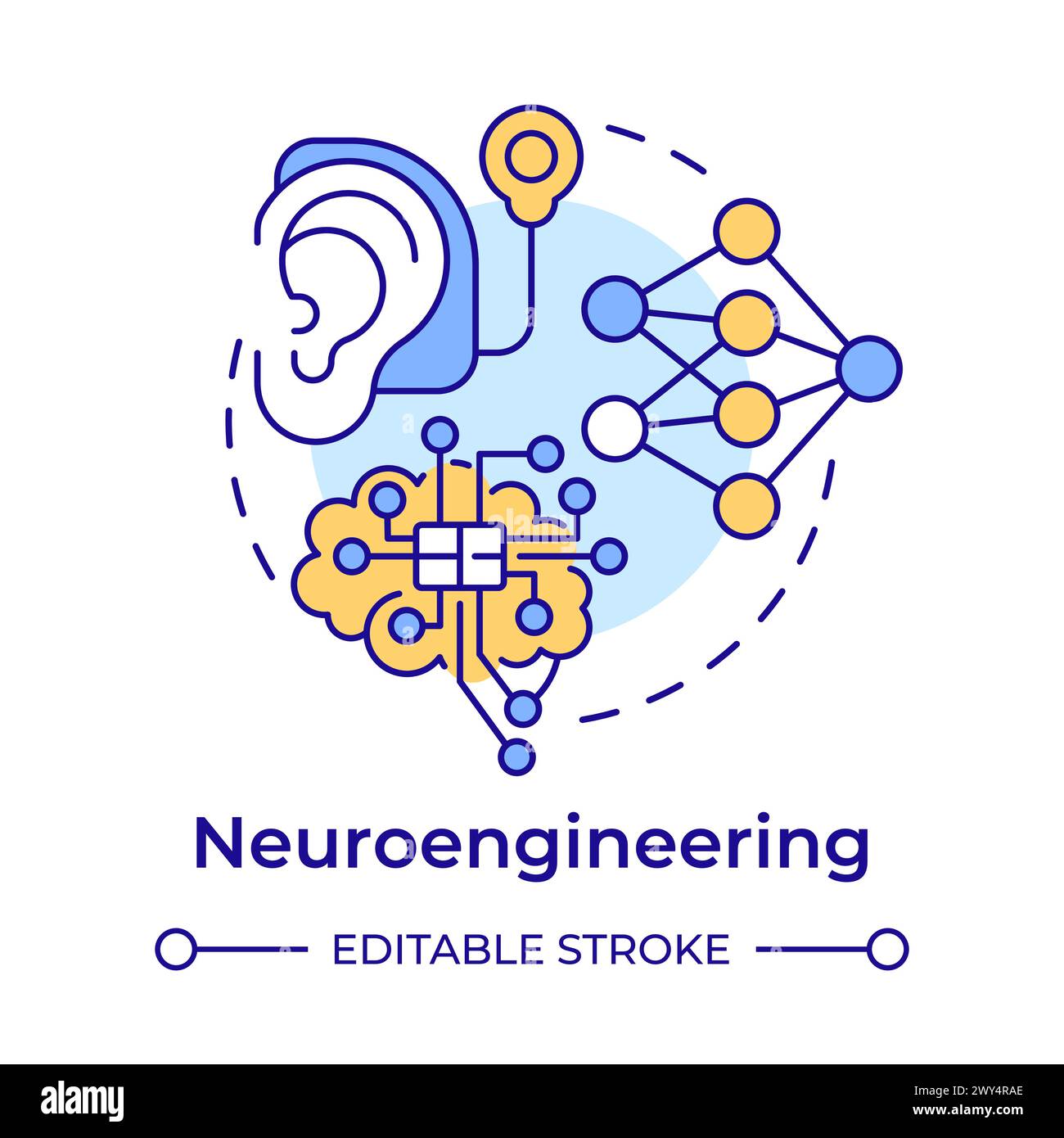 Neuroengineering multi color concept icon Stock Vector Image & Art - Alamy Neuroengineering multi color concept icon Stock Vector Image & Art - Alamy