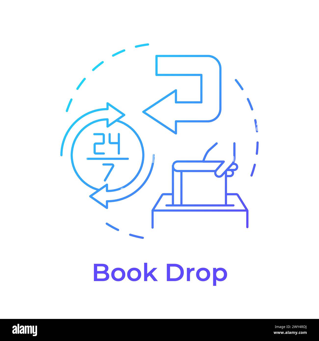 Library operations Stock Vector Images - Alamy