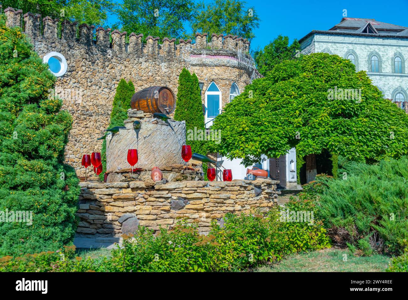 Manuc Bey Mansion at Hincesti in Moldova Stock Photo - Alamy
