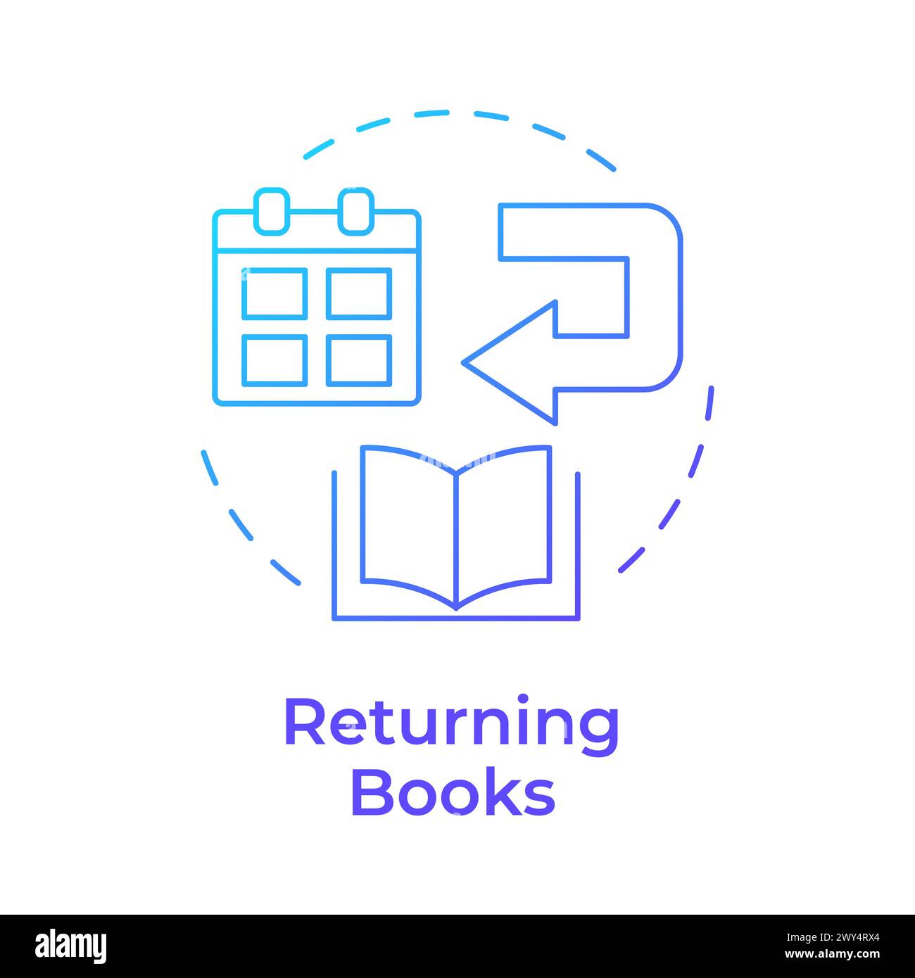 Returning book library hi-res stock photography and images - Alamy