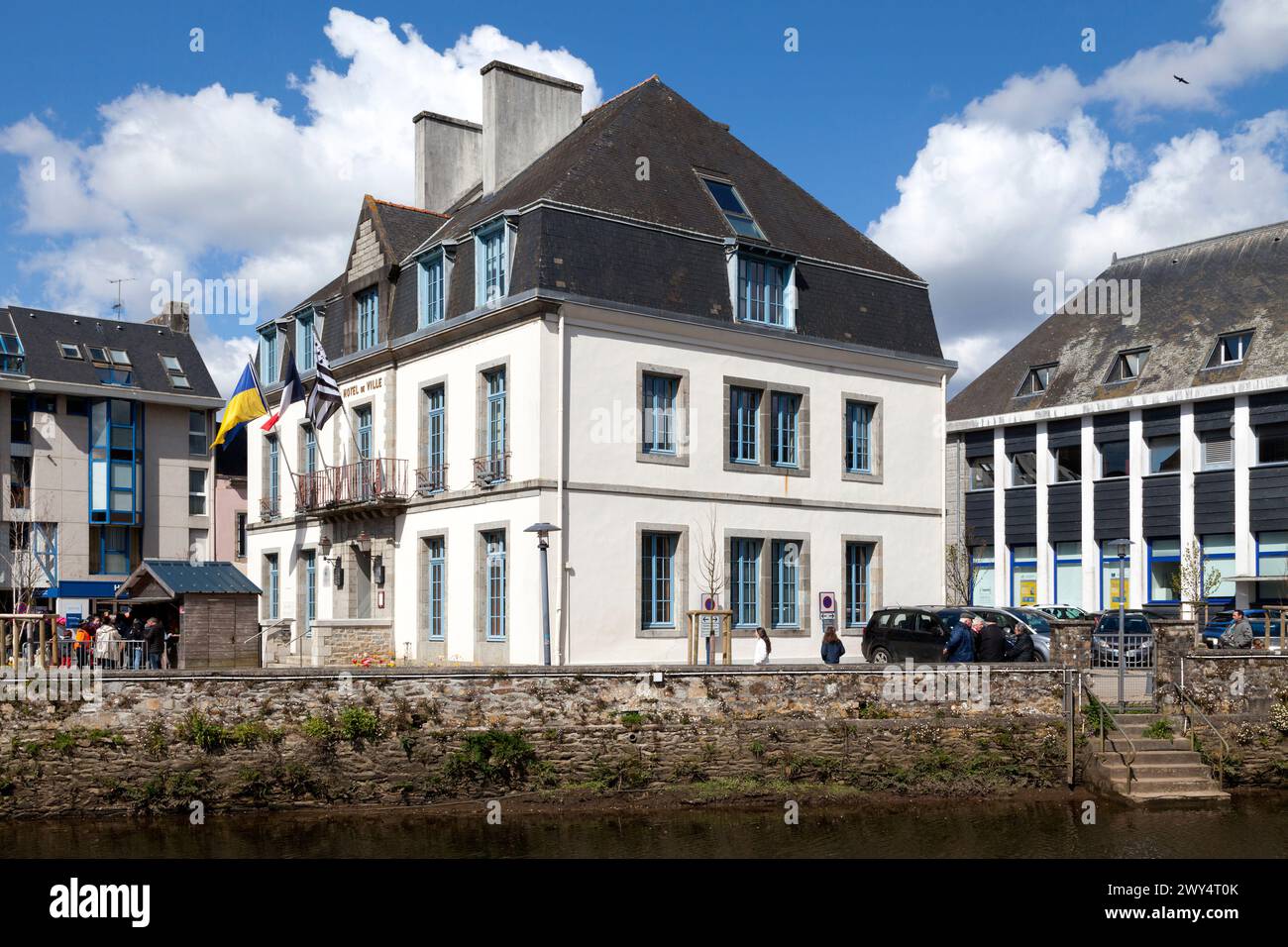 City hall of landerneau hi-res stock photography and images - Alamy