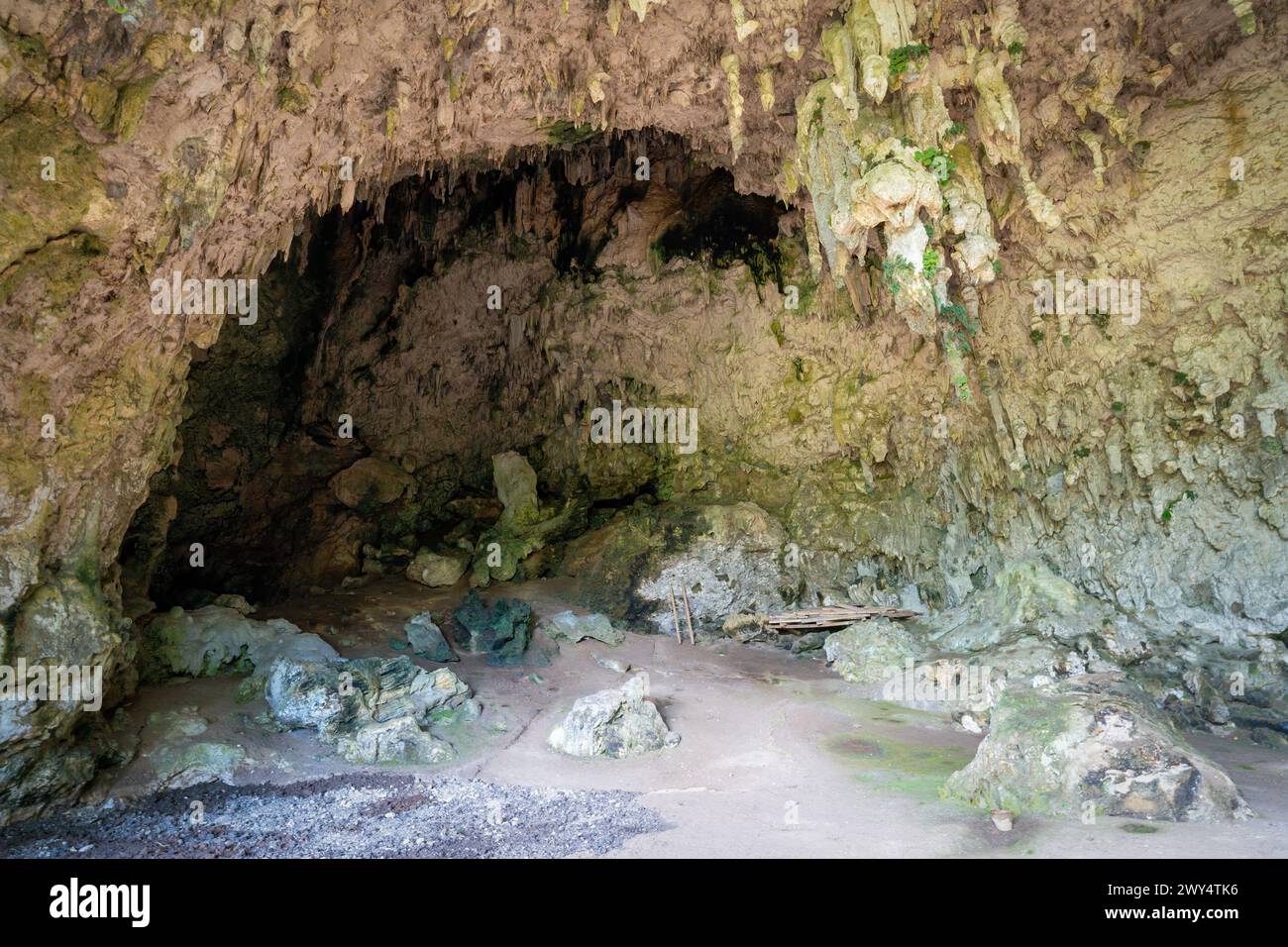 The Liang Bua Cave (Hobbit Cave), Flores island, Indonesia Stock Photo ...