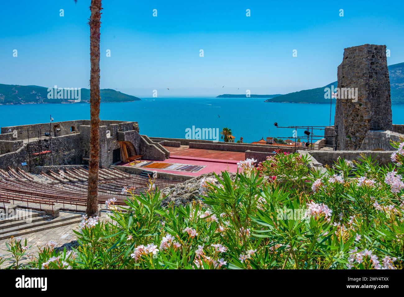 Kanli Kula fortress in Herceg Novi in Montenegro Stock Photo - Alamy