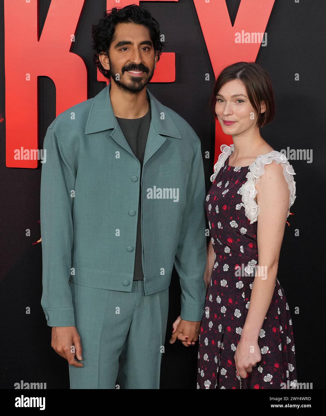 (L-R) Dev Patel and Tilda Cobham-Hervey at the Universal Pictures ...