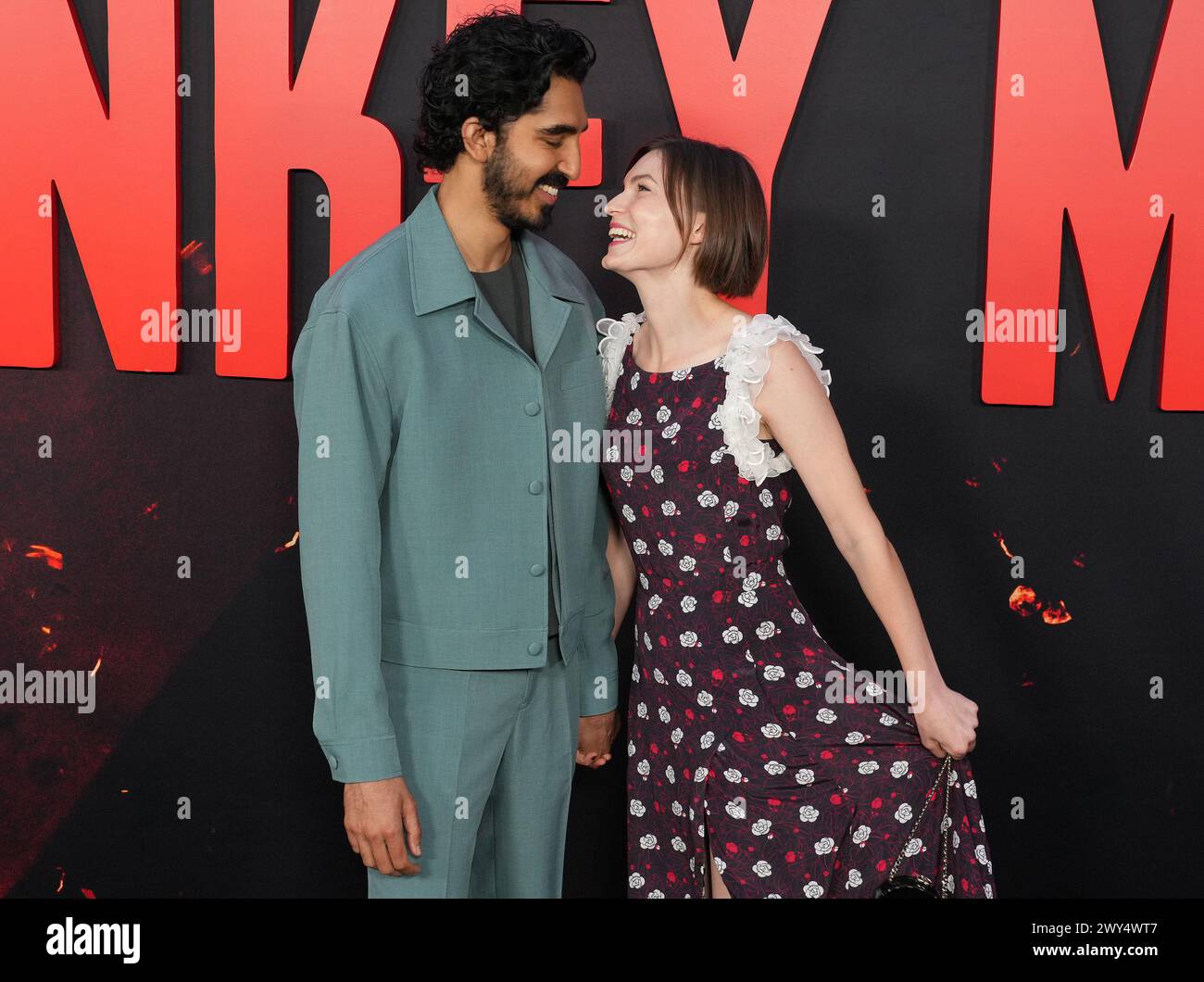 (L-R) Dev Patel and Tilda Cobham-Hervey at the Universal Pictures ...