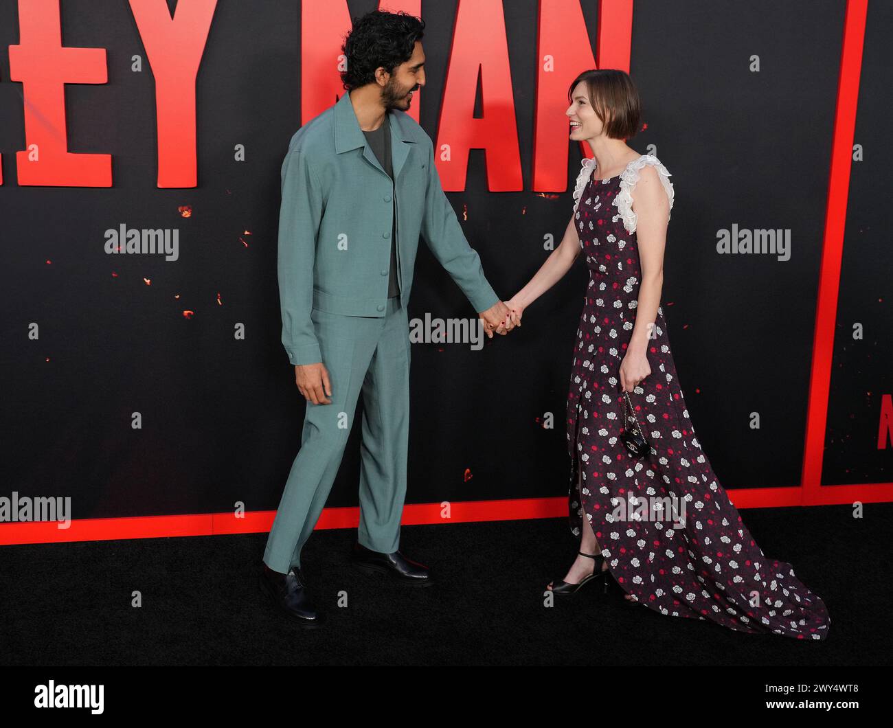 (L-R) Dev Patel and Tilda Cobham-Hervey at the Universal Pictures ...