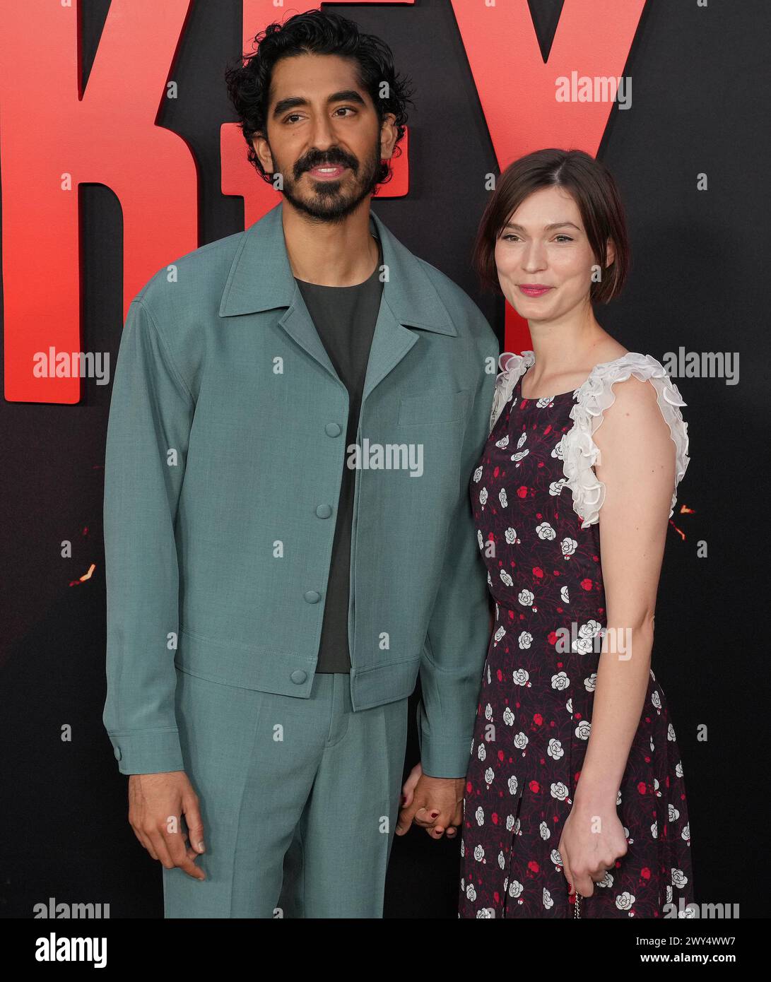 (L-R) Dev Patel and Tilda Cobham-Hervey at the Universal Pictures ...