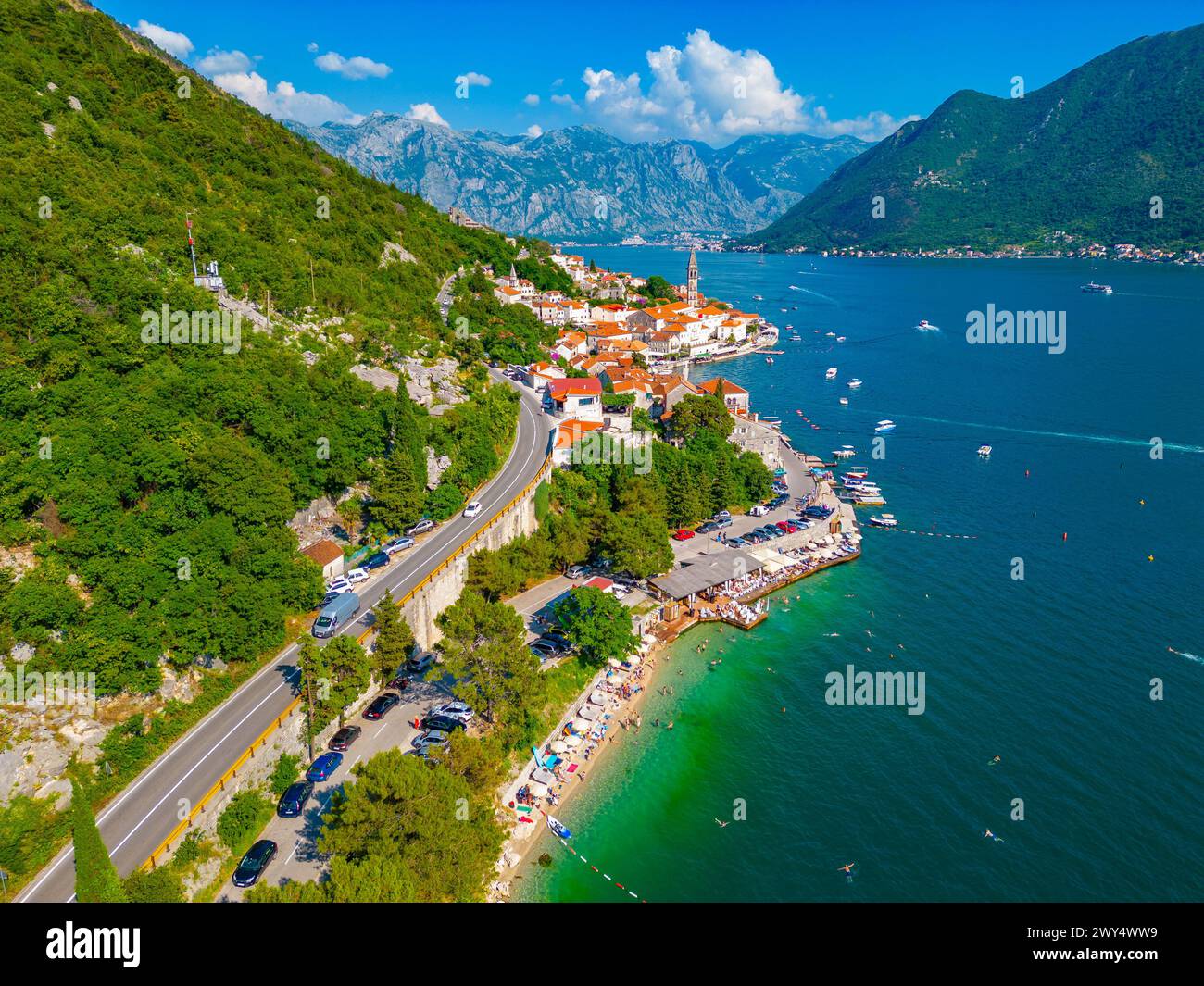 Museum building in perast kotor hi-res stock photography and images - Alamy