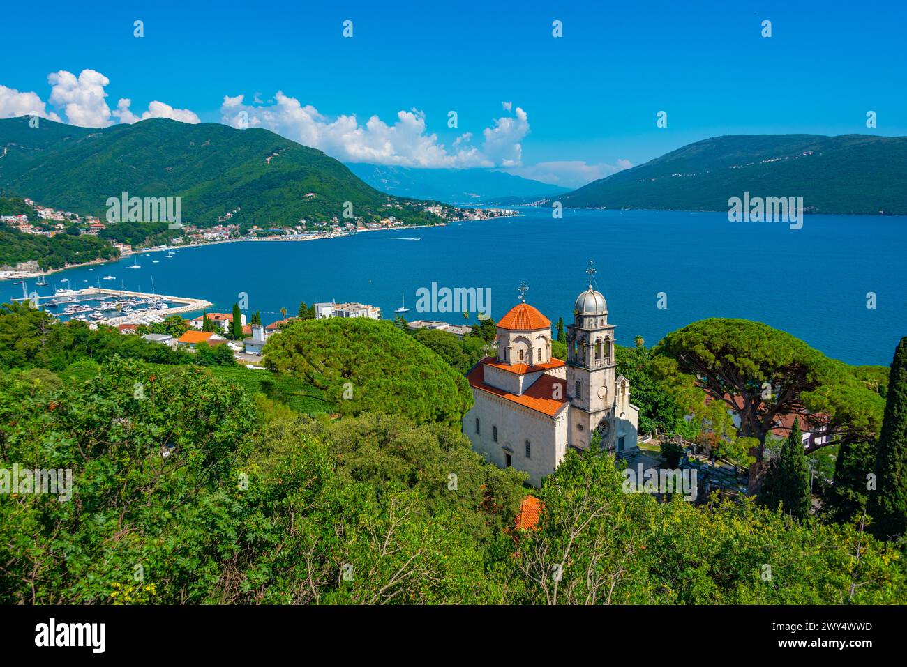 Savina monastery near Herceg Novi in Montenegro Stock Photo - Alamy
