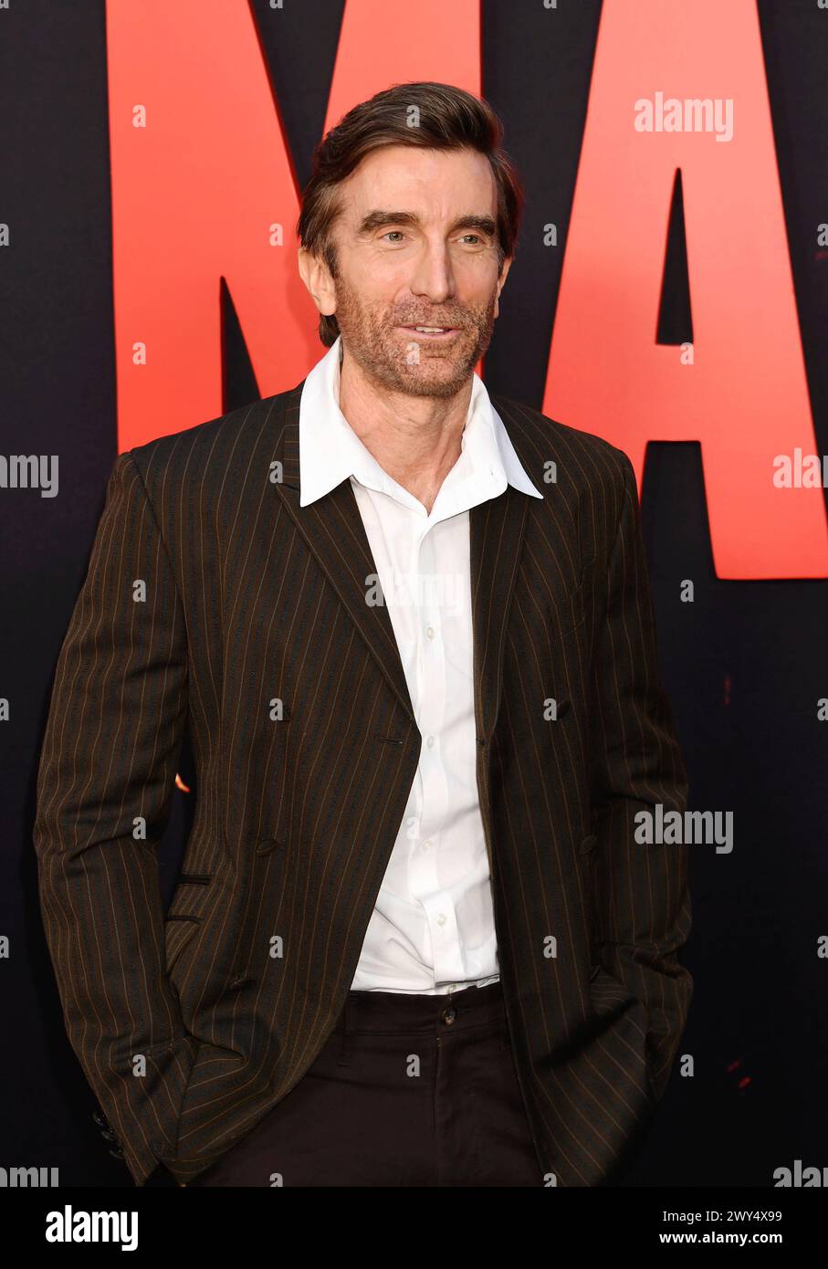 HOLLYWOOD, CALIFORNIA - APRIL 03: Sharlto Copley attends the Los ...