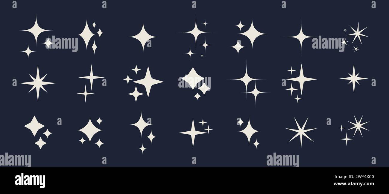 Star cluster logo Stock Vector Images - Alamy