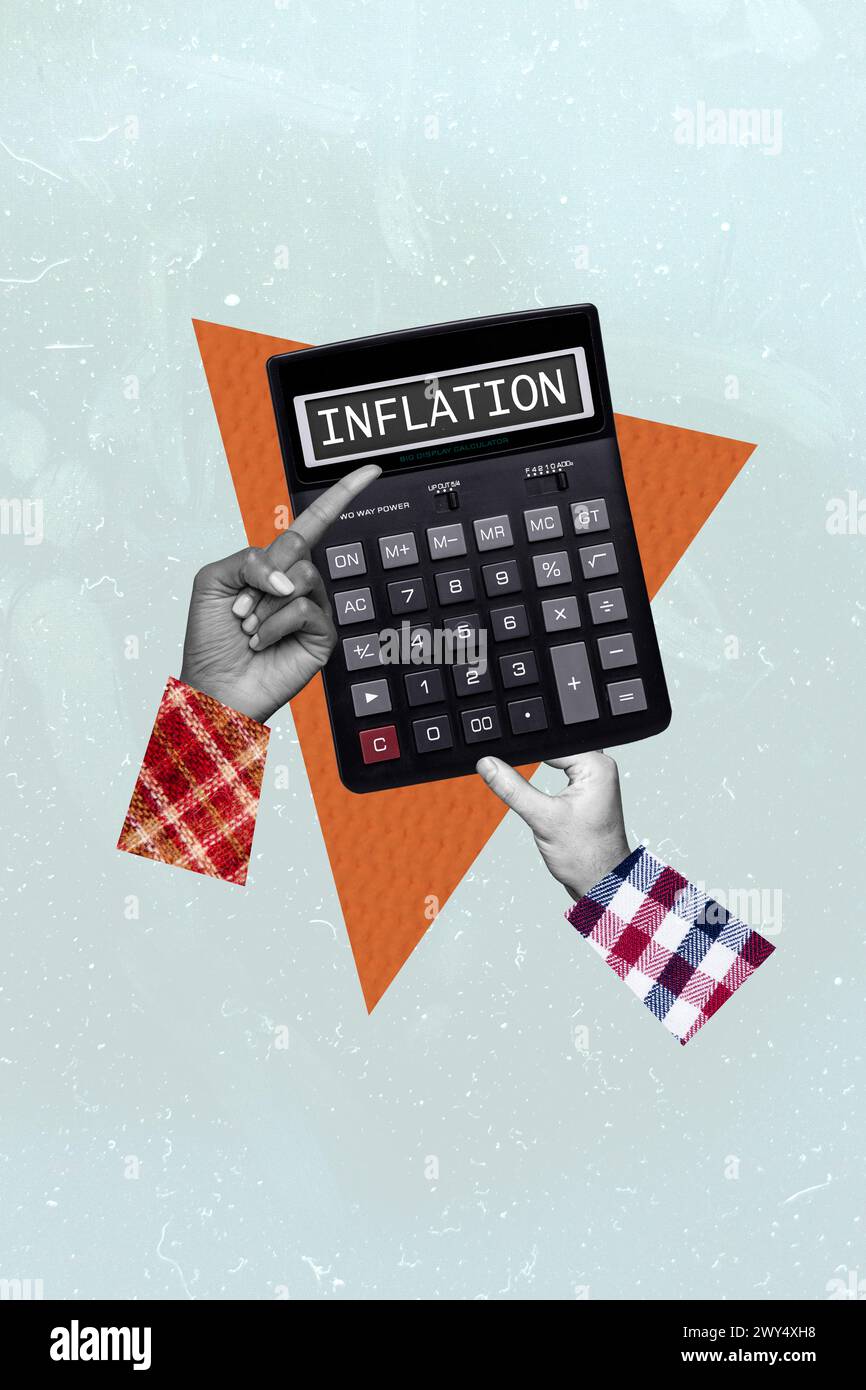 Composite trend artwork sketch image 3D photo collage of two hands hold ...