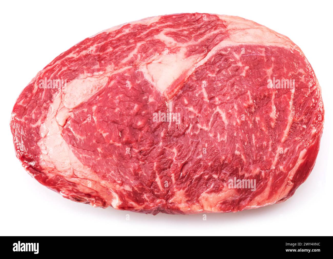 Closeup view ribeye steak Cut Out Stock Images & Pictures - Alamy