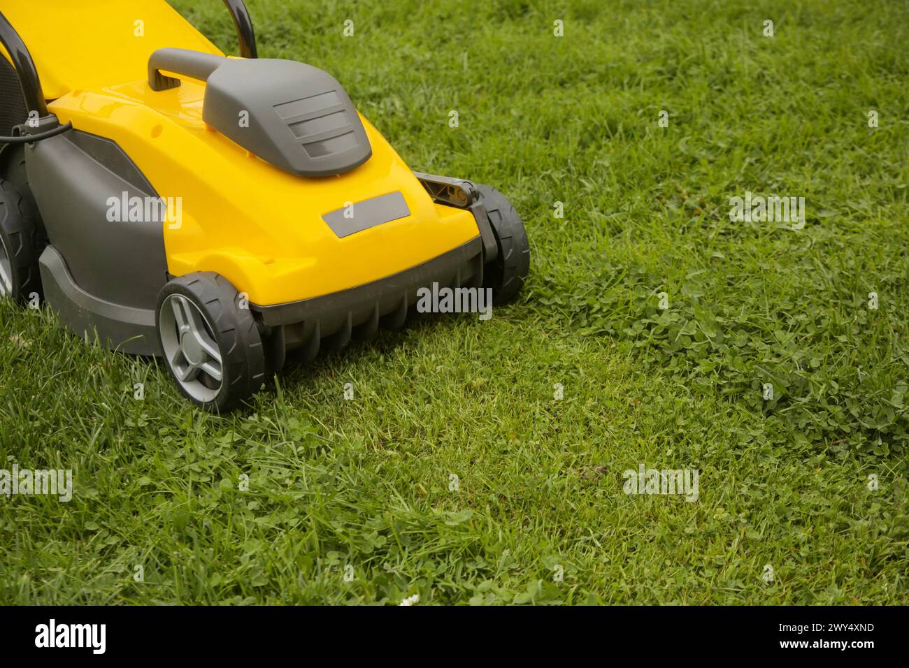 Gas grass mower hi-res stock photography and images - Alamy