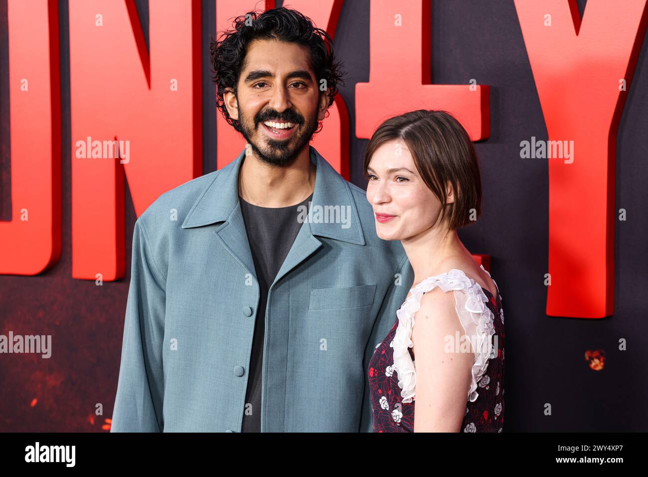 HOLLYWOOD, LOS ANGELES, CALIFORNIA, USA - APRIL 03: Dev Patel and ...