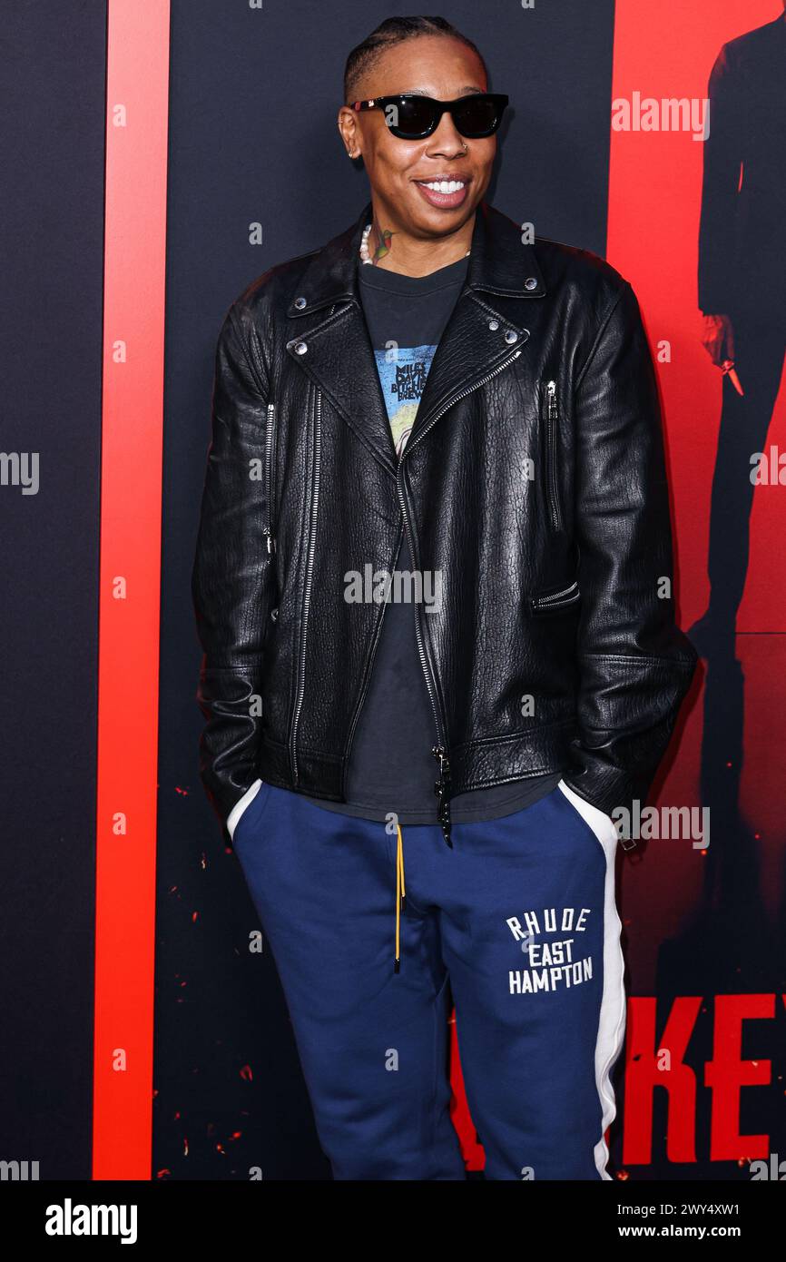 HOLLYWOOD, LOS ANGELES, CALIFORNIA, USA - APRIL 03: Lena Waithe arrives ...