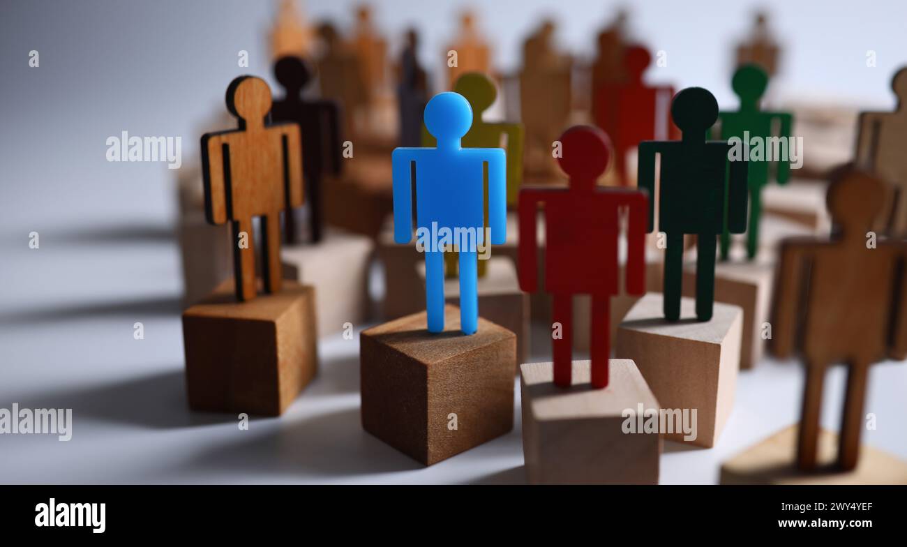 Special people among crowd Stock Photo - Alamy