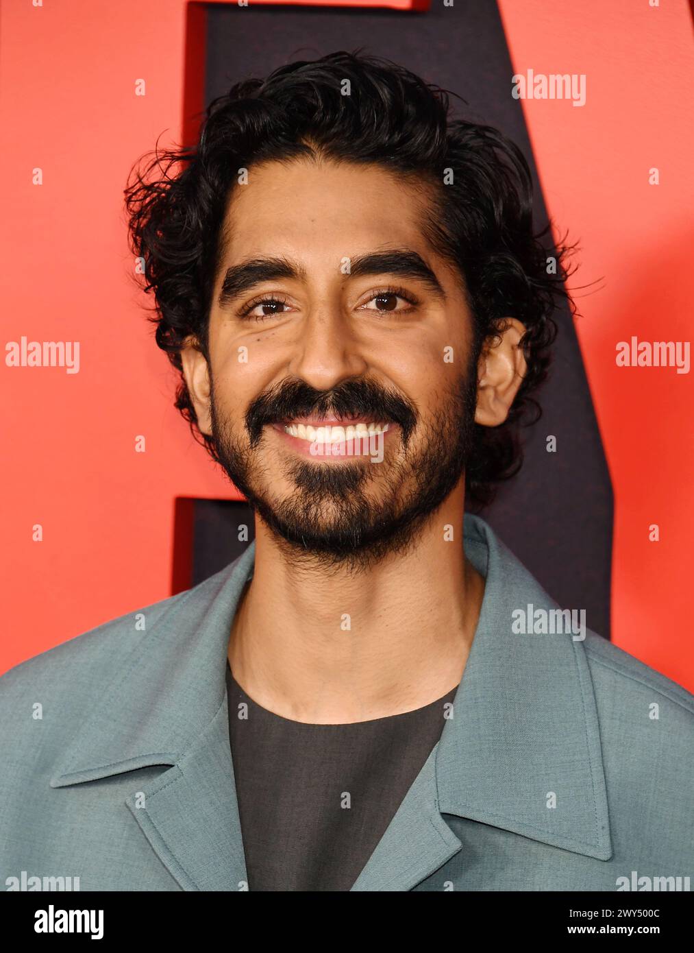 HOLLYWOOD, CALIFORNIA - APRIL 03: Dev Patel attends the Los Angeles ...