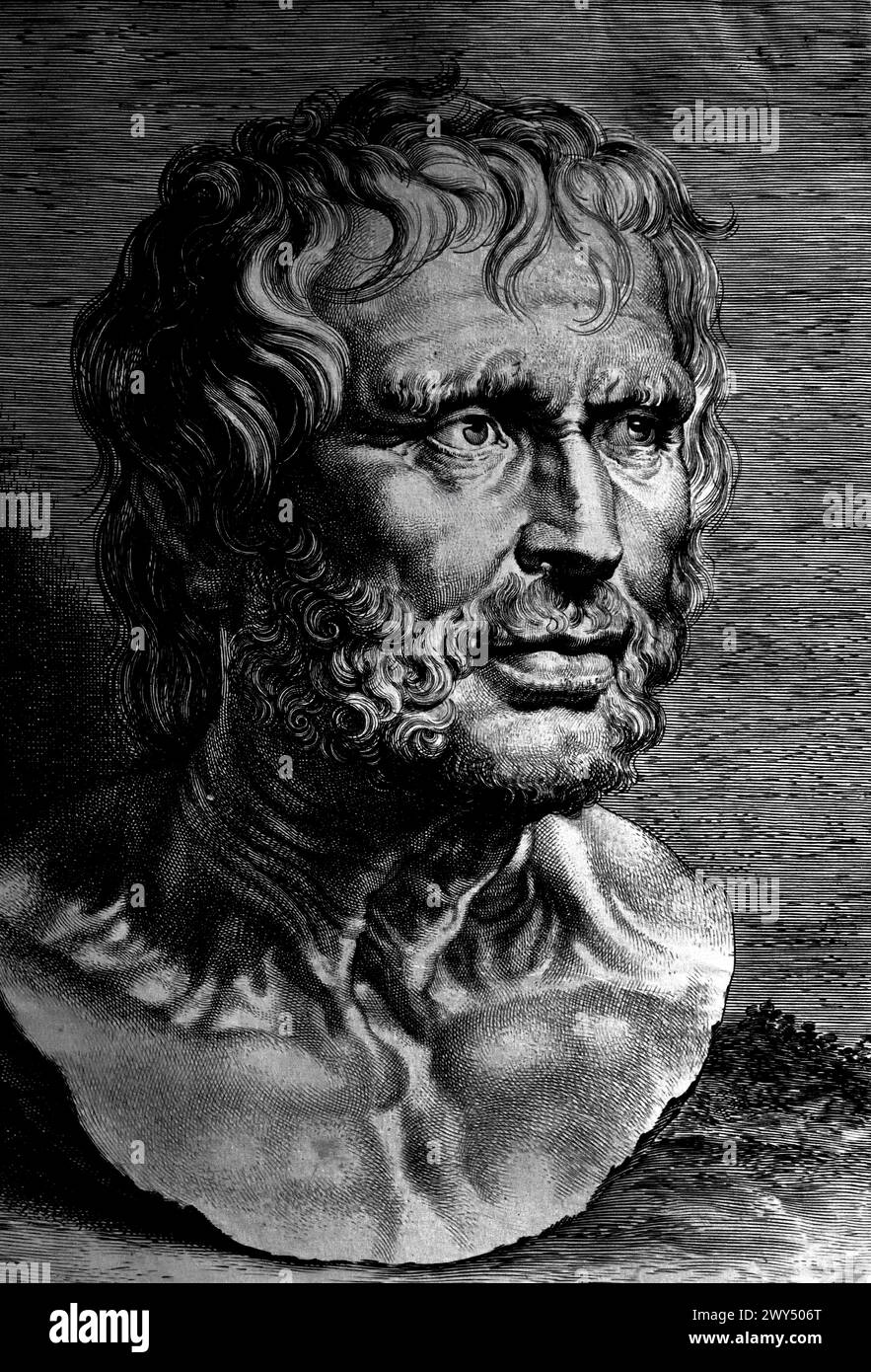 Seneca after the antique after rubens hi-res stock photography and ...