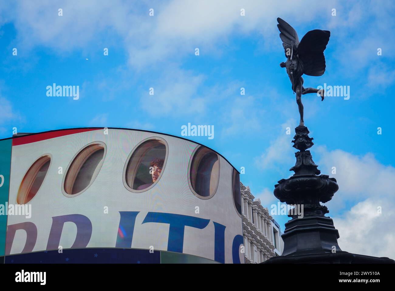 London 4 April 2024 .The new British Airways advertising campaign ...