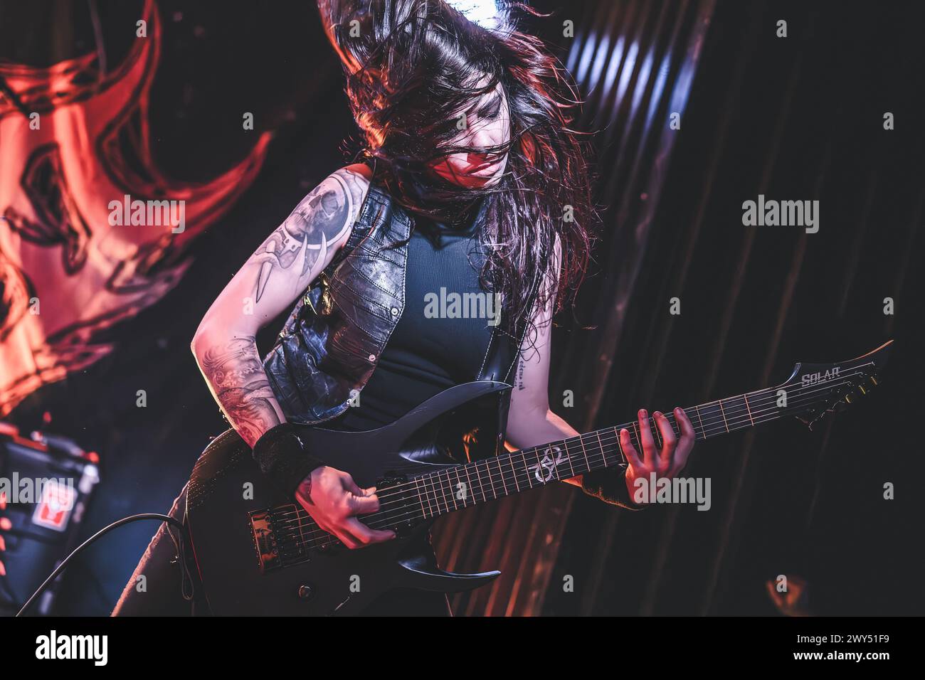 Aarhus, Denmark. 01St, April 2024. The Brazilian death metal band ...