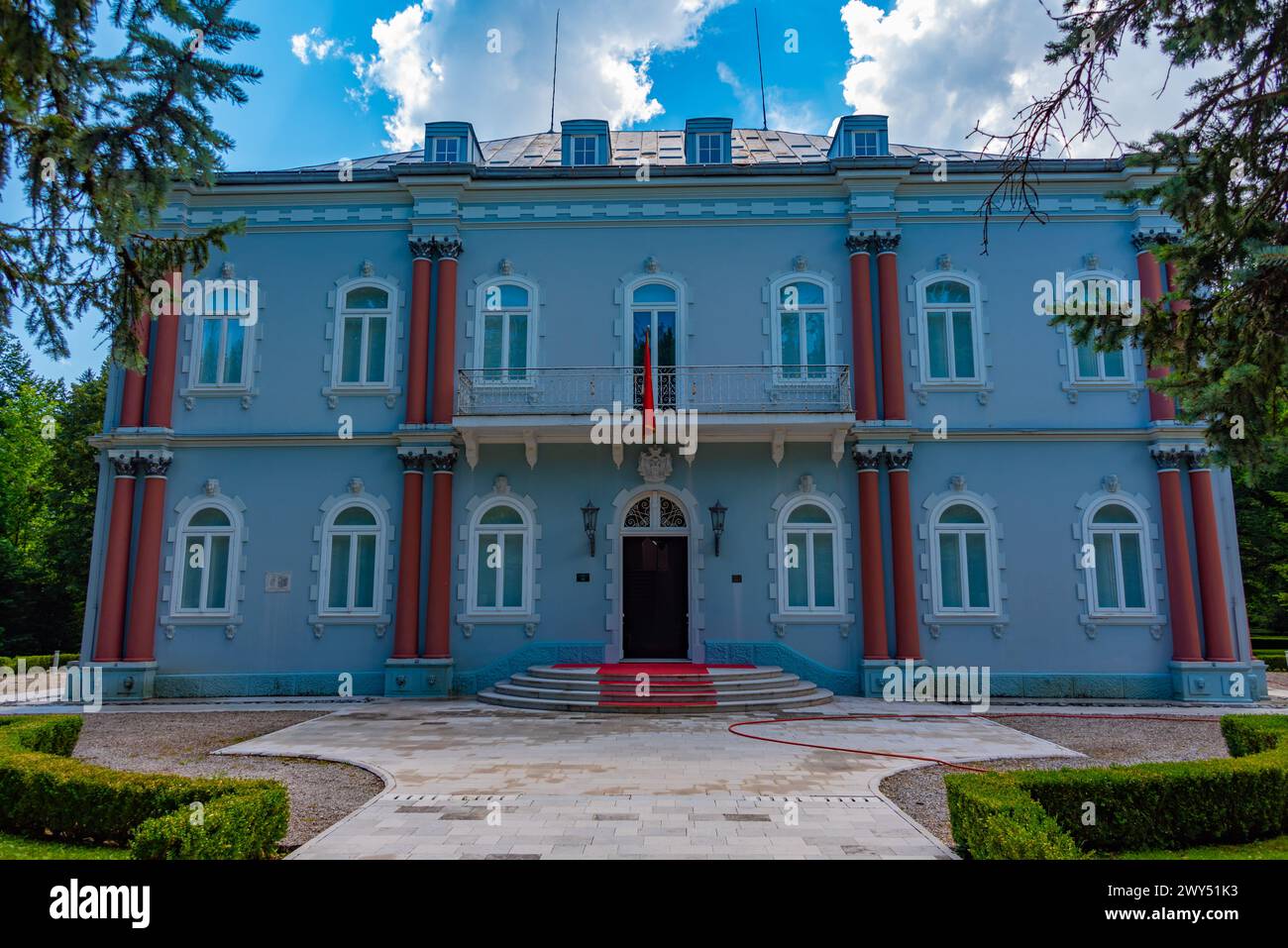 The Blue palace in Cetinje, Montenegro Stock Photo - Alamy